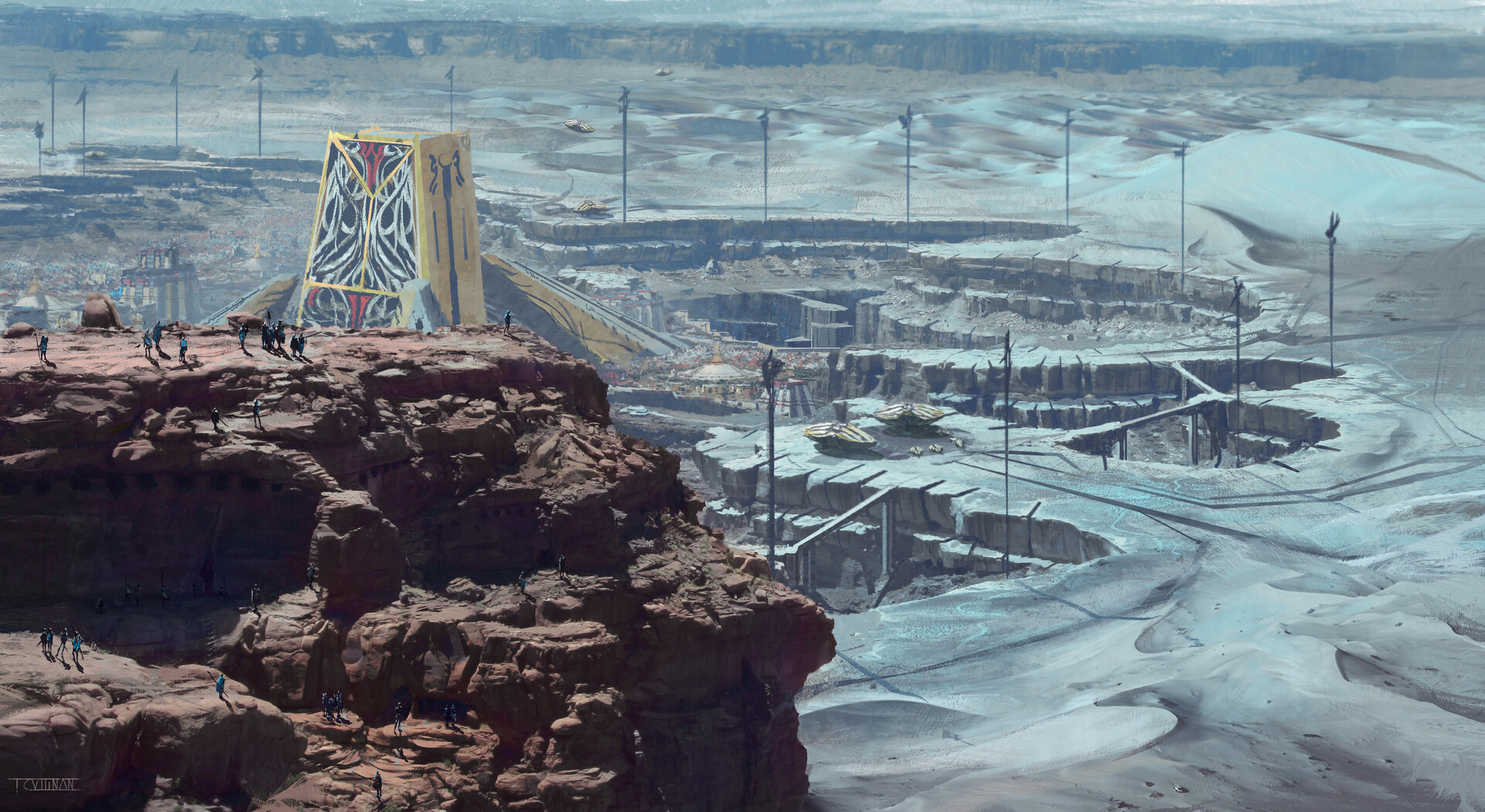ArtStation - Arrakeen - Dune