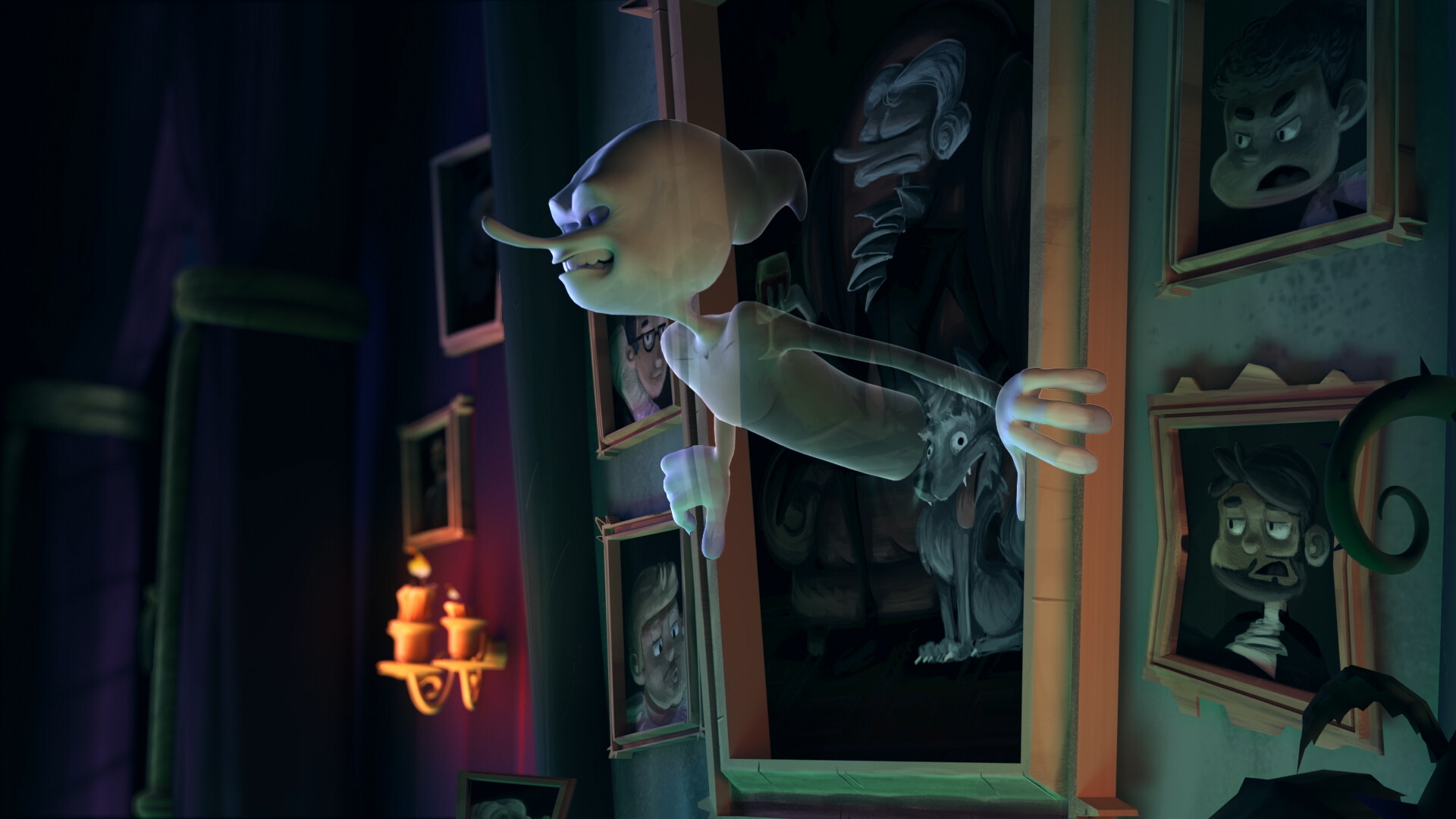 Davide Nava - HAUNTED (Animated short film)