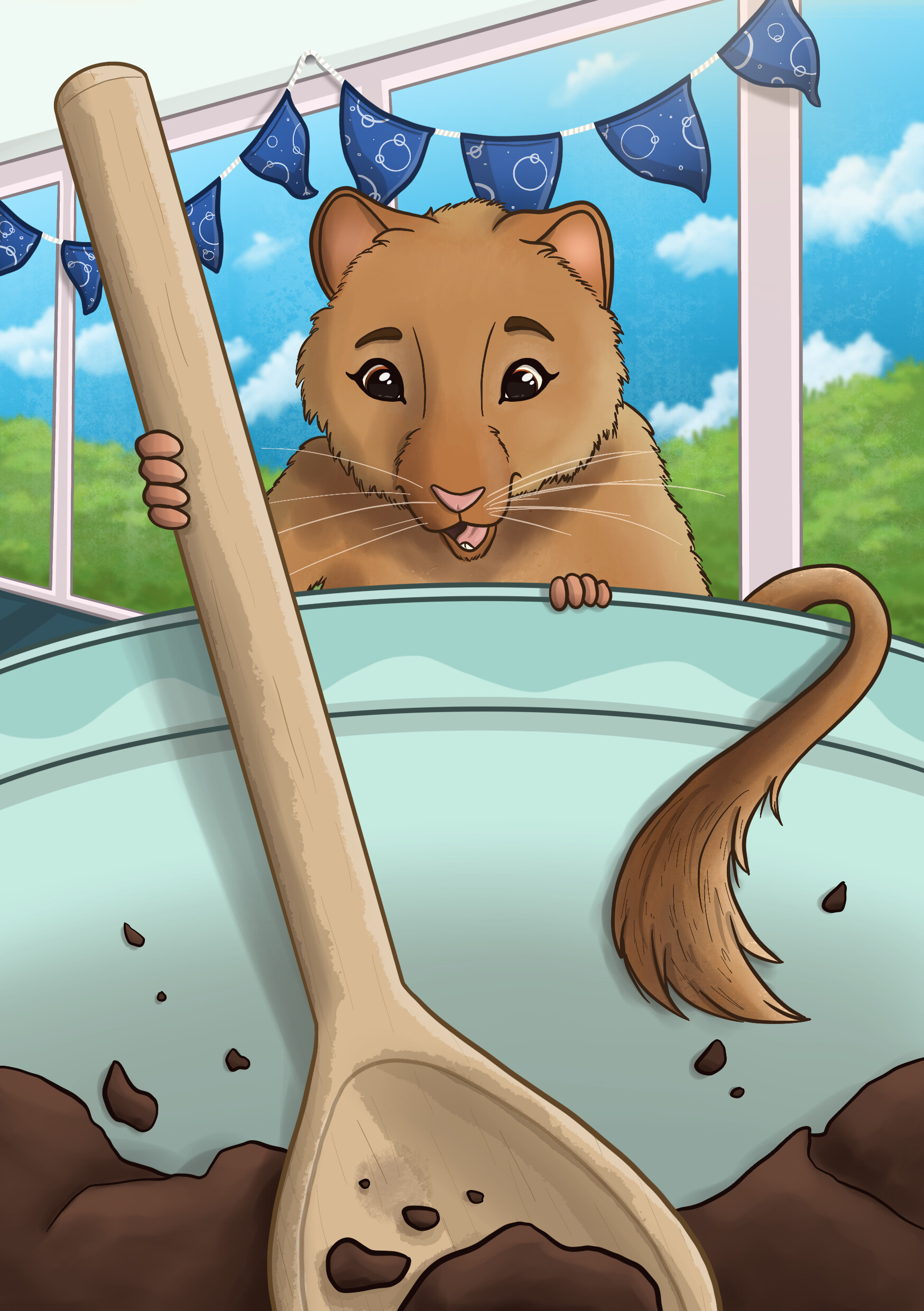 ArtStation - GBBO Dormouse