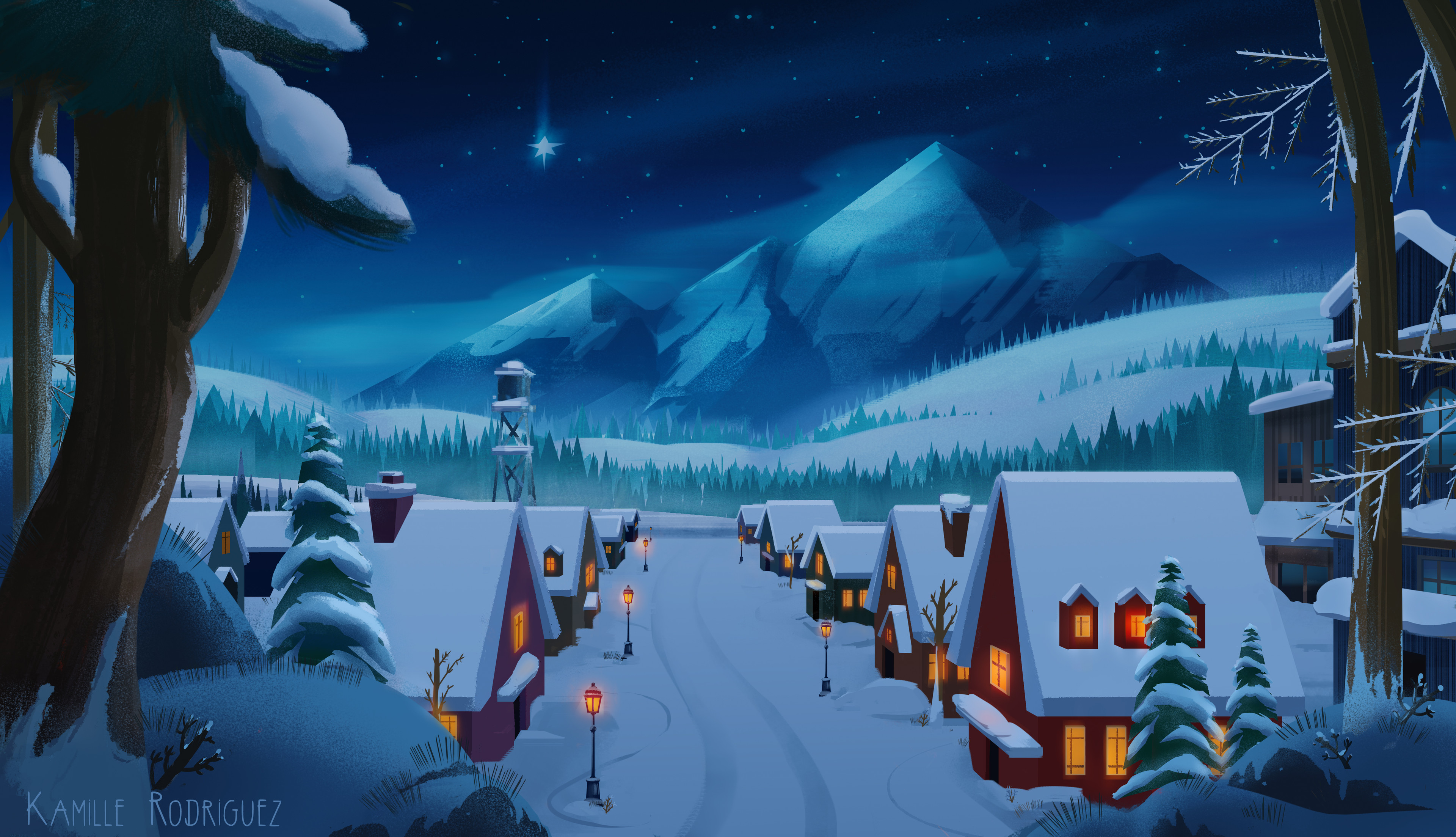 Kamille Rodriguez - Winter Village