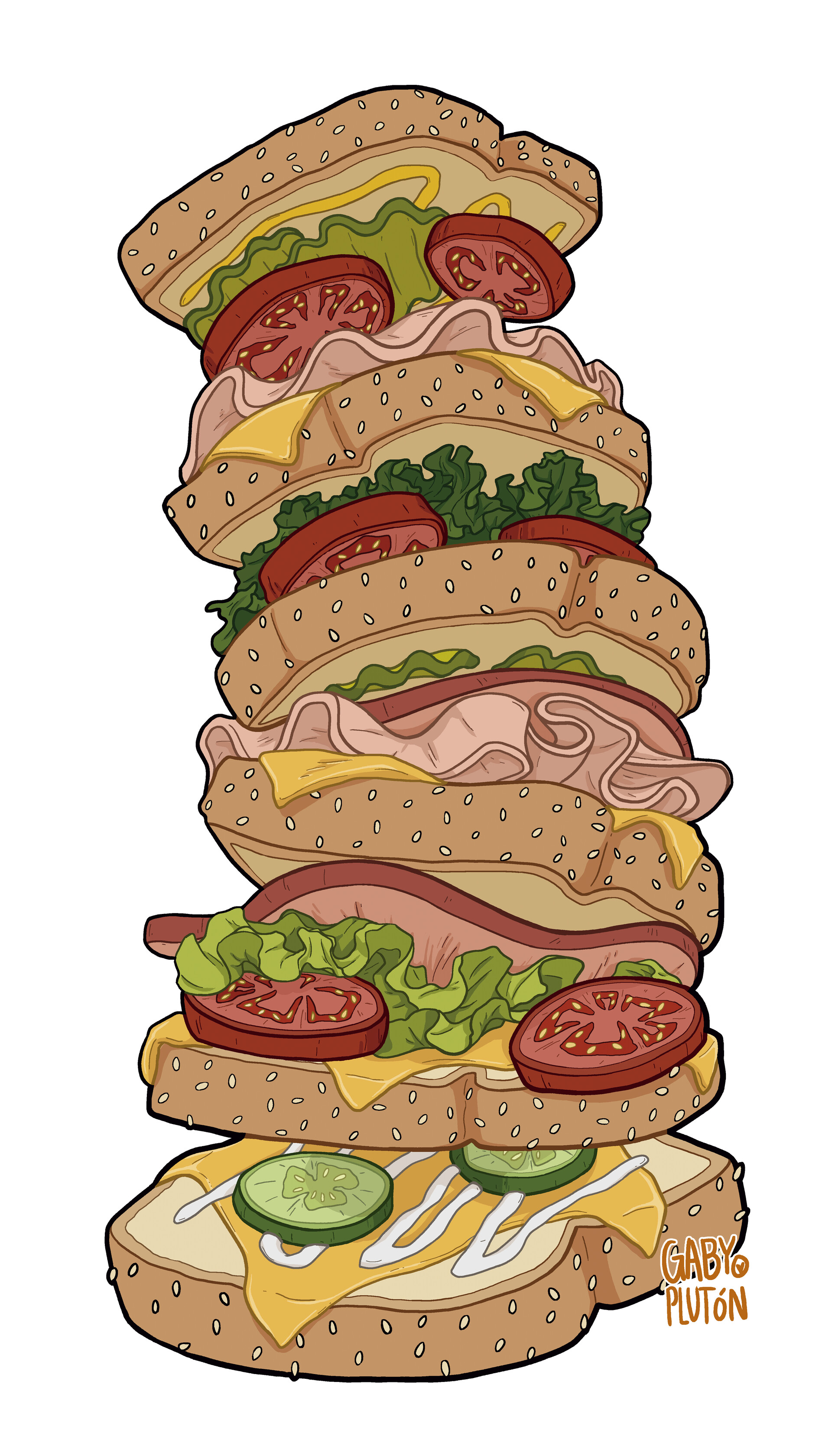 ArtStation - Sandwich Tower