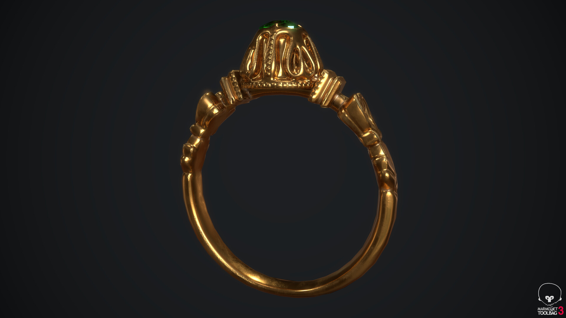 ArtStation - Emerald Ring