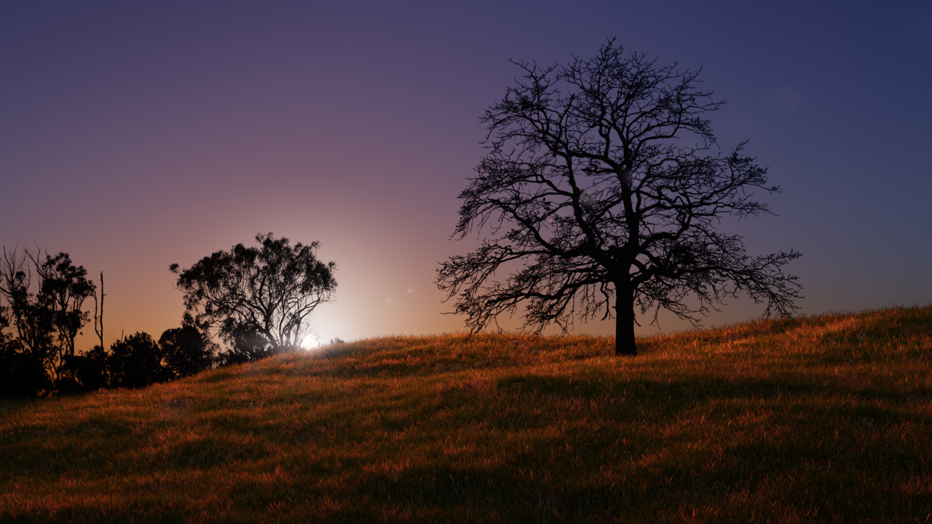 ArtStation - Setting sky