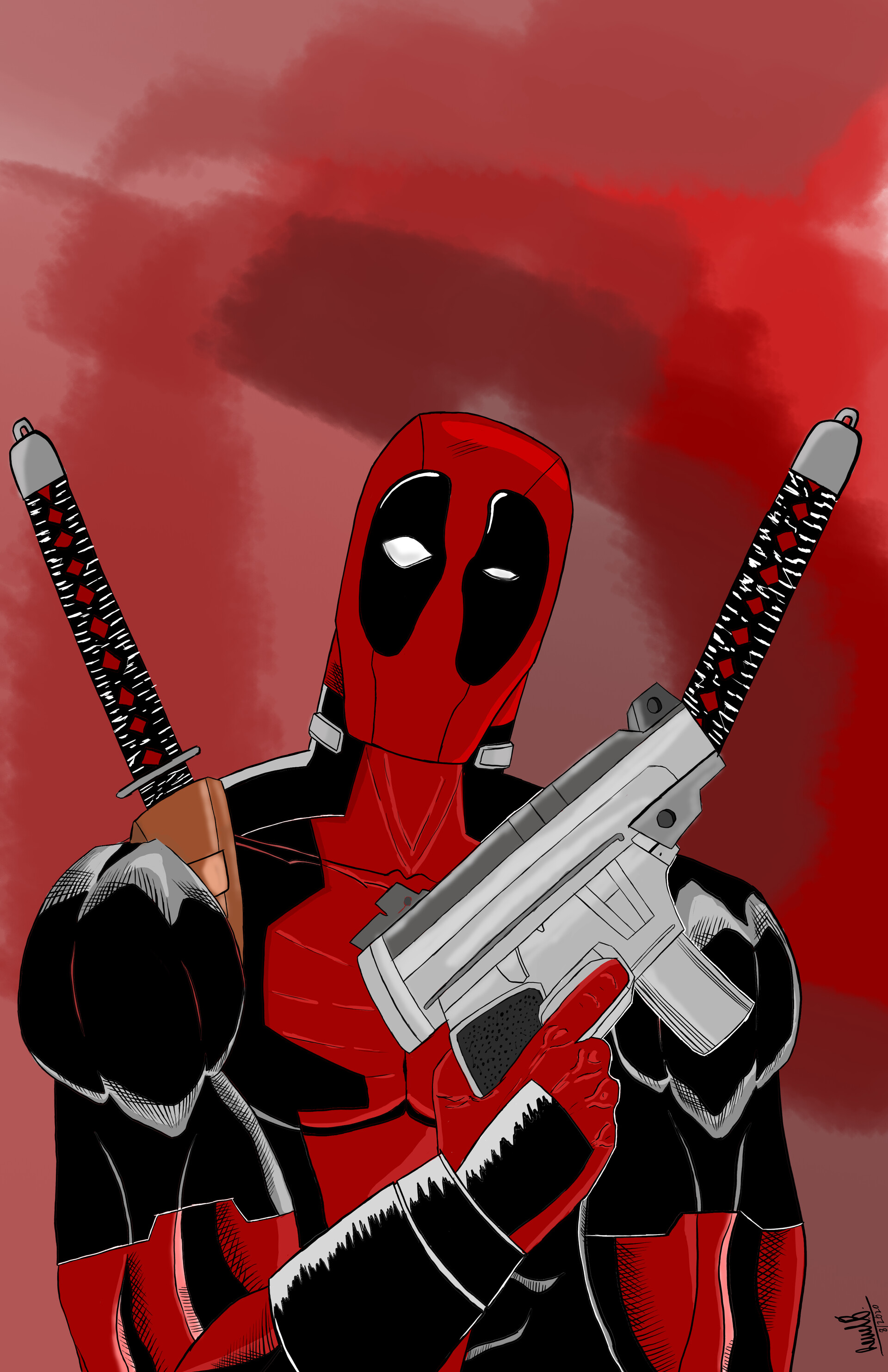 ArtStation - Deadpool Fanart