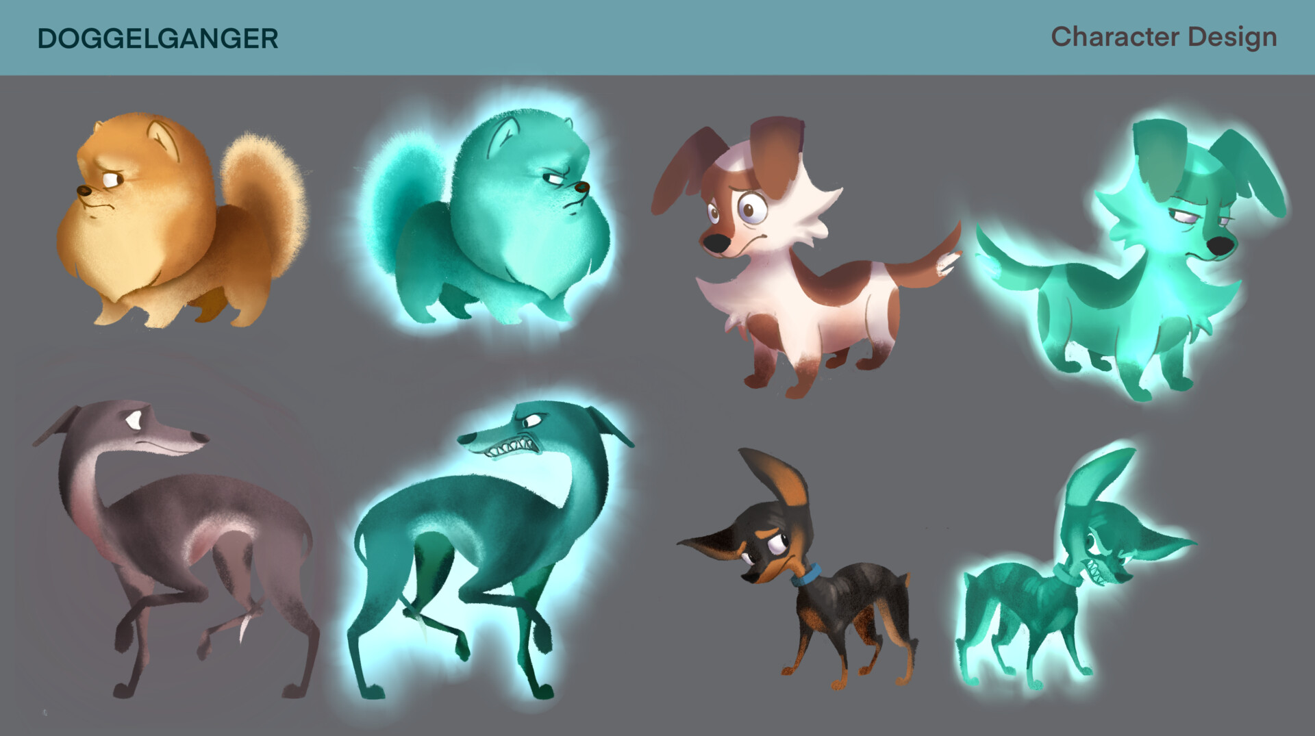 ArtStation - DOGGELGANGER: A Ghost Story - Visual Development