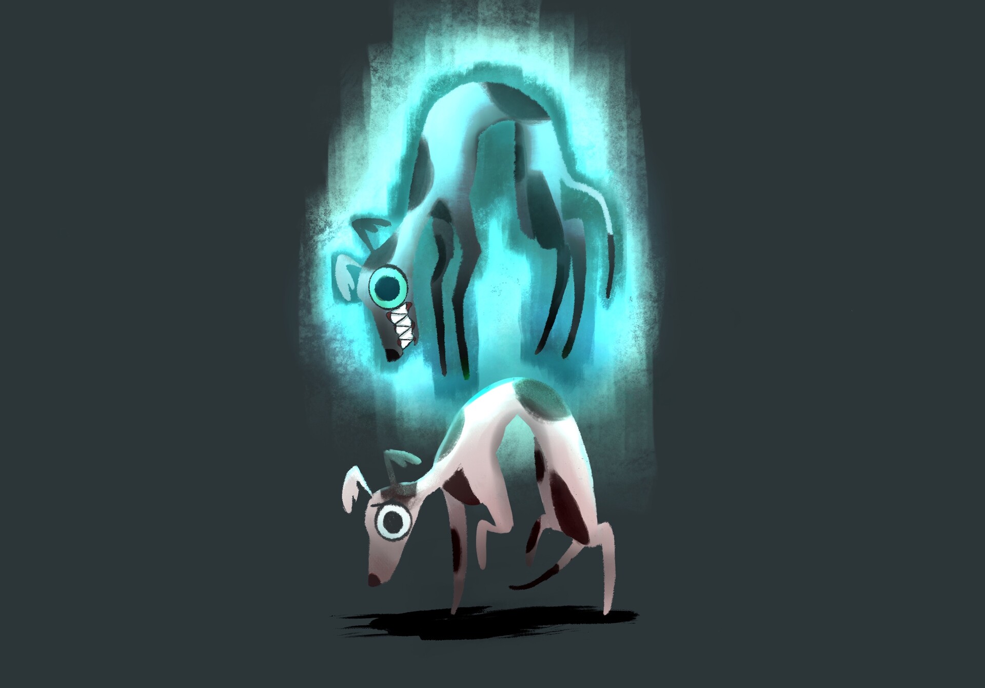 Go Na Choi - DOGGELGANGER: A Ghost Story - Visual Development
