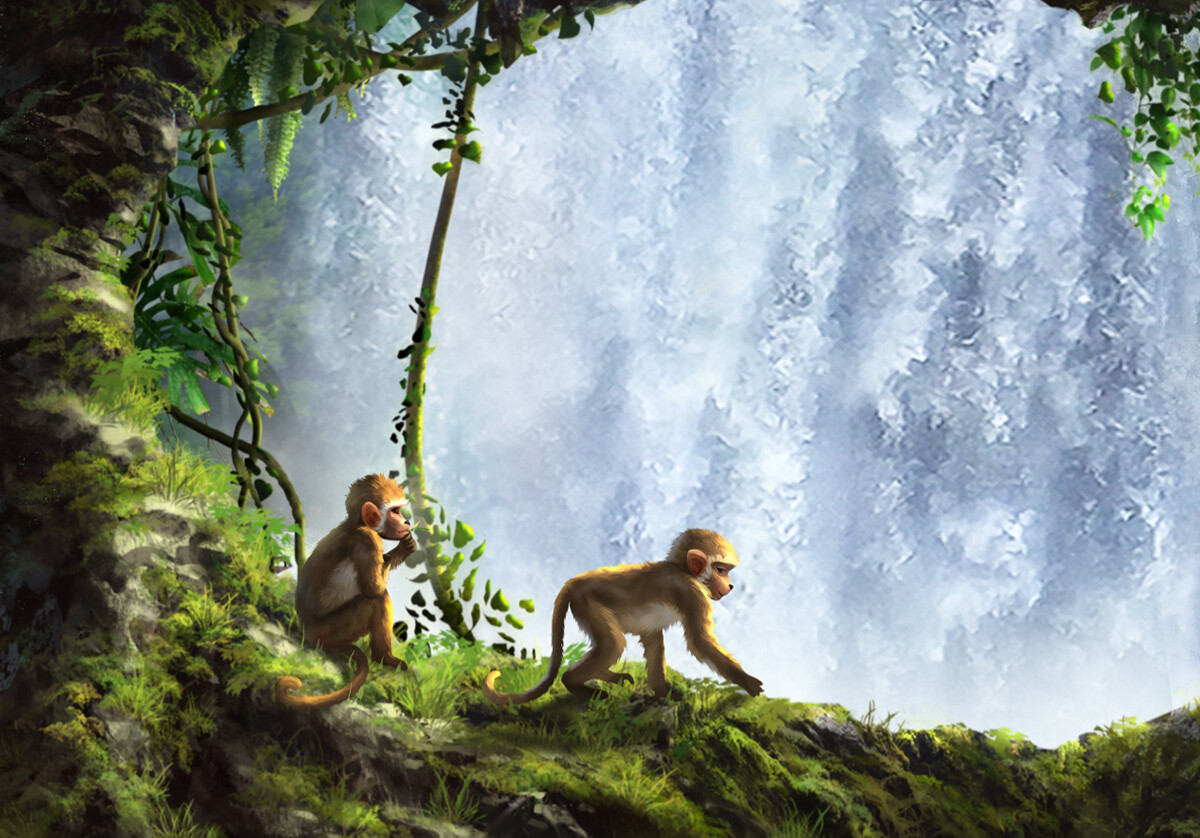 Curlyhair Nadia Asserzon - Monkey King Lair