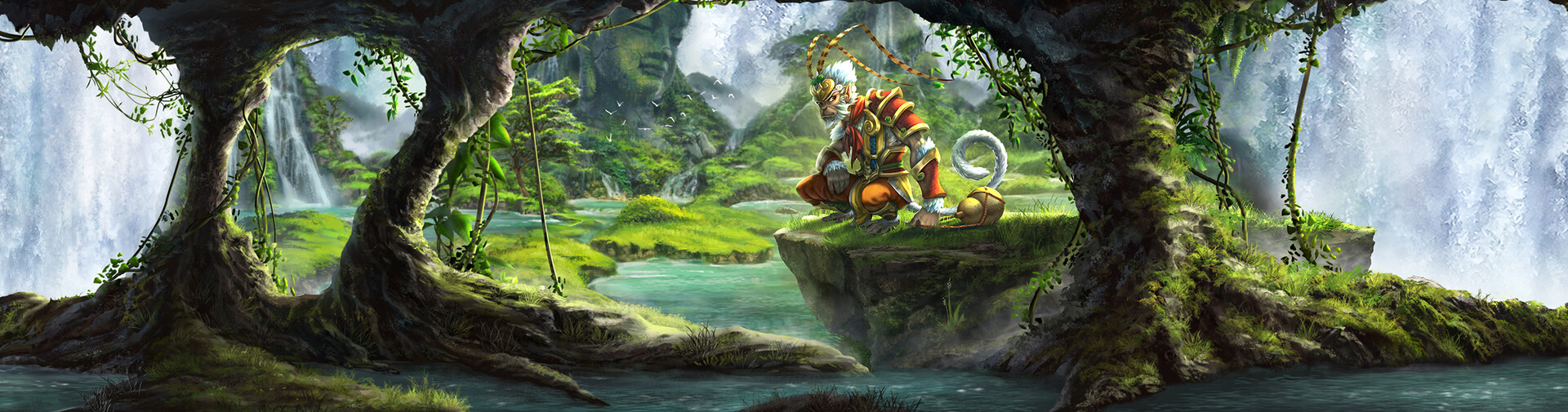 Curlyhair Nadia Asserzon - Monkey King Lair