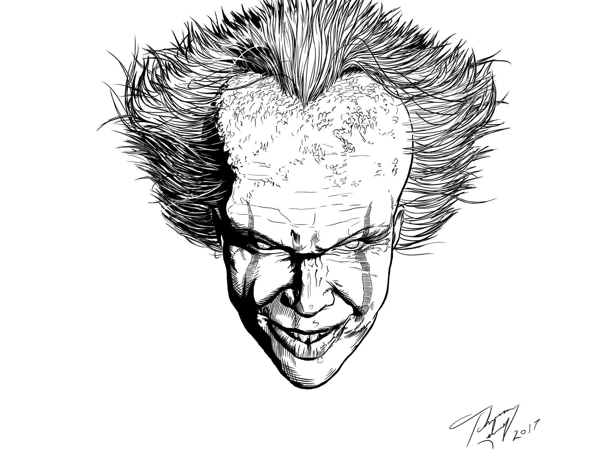 ArtStation - Pennywise Concept