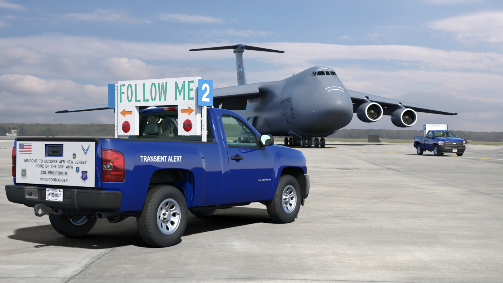 Westfield 3d - USAF "Follow Me" Truck, 2020