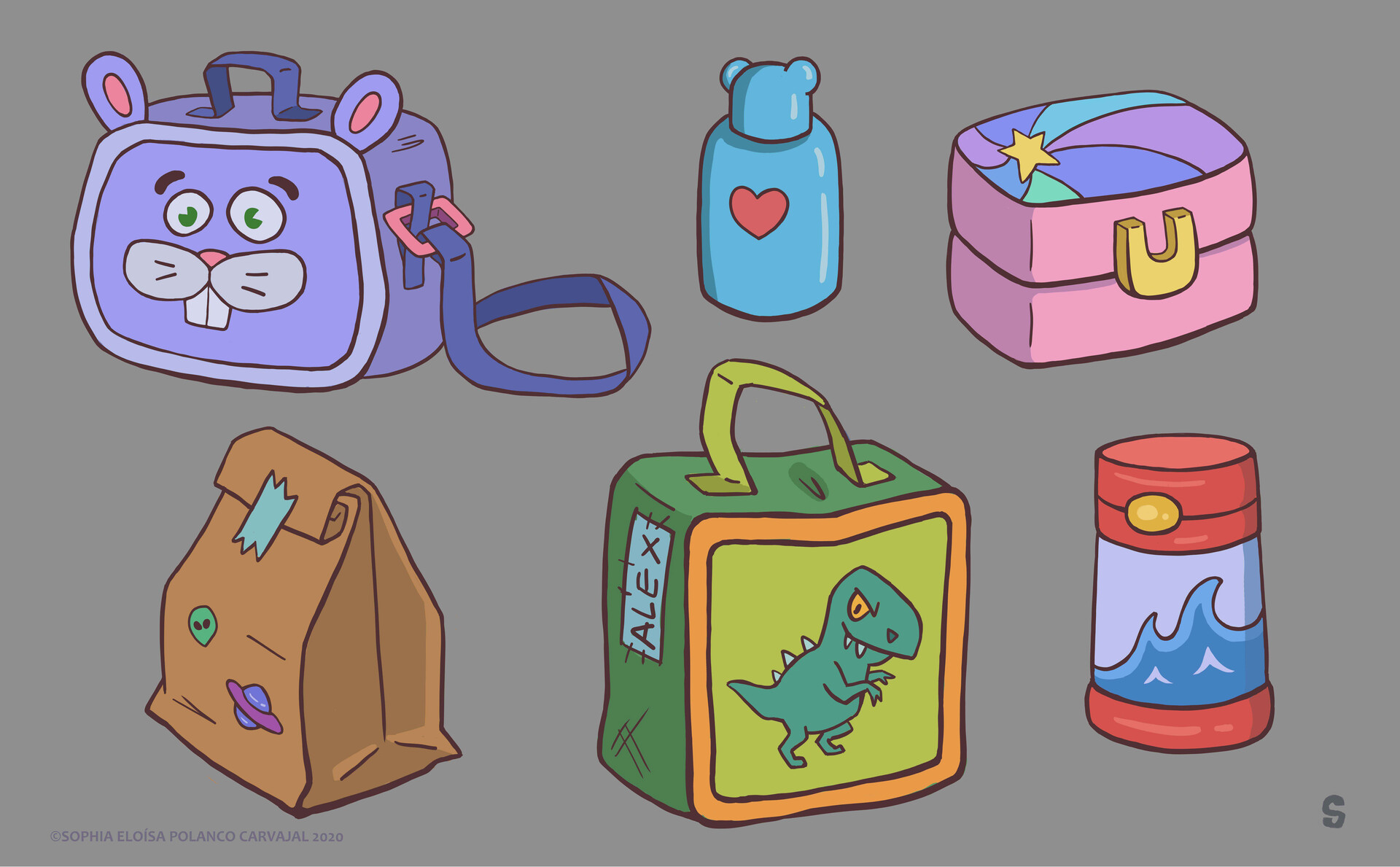 ArtStation - School Lunch