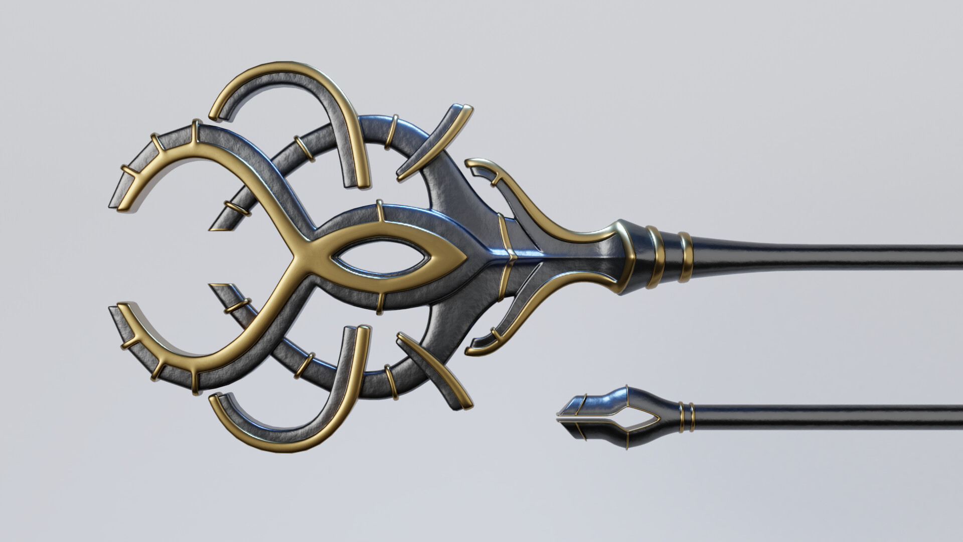Coldmocha 's - Magic Staff/ Scepter 3D Asset