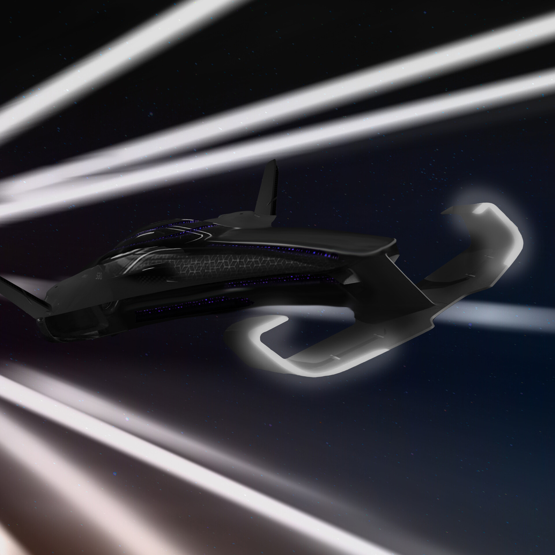 ArtStation - The Concorde Darkship