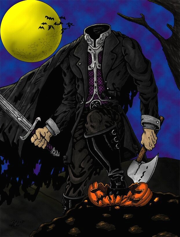 ArtStation - Headless Horseman