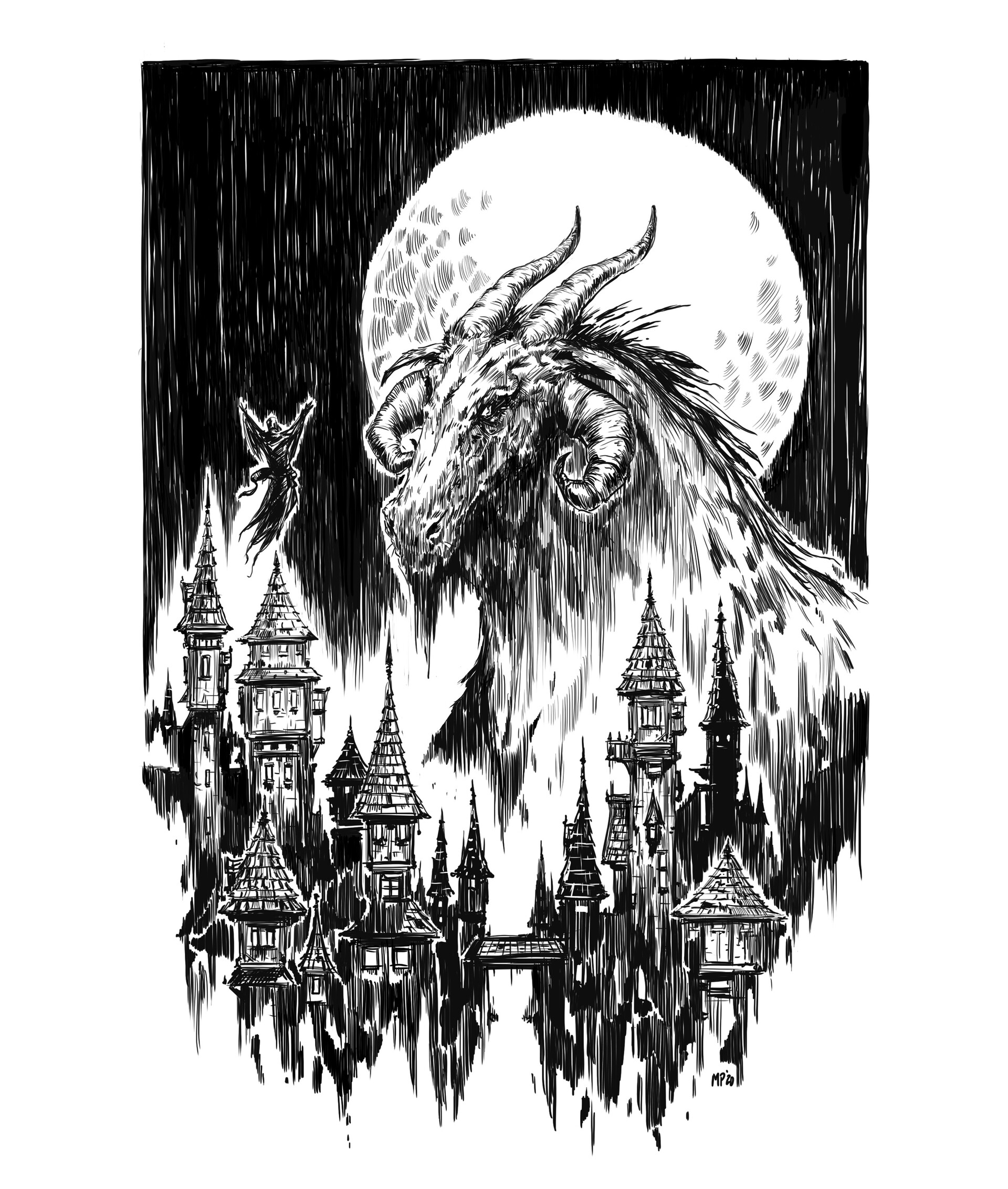 ArtStation - Devils night summoning