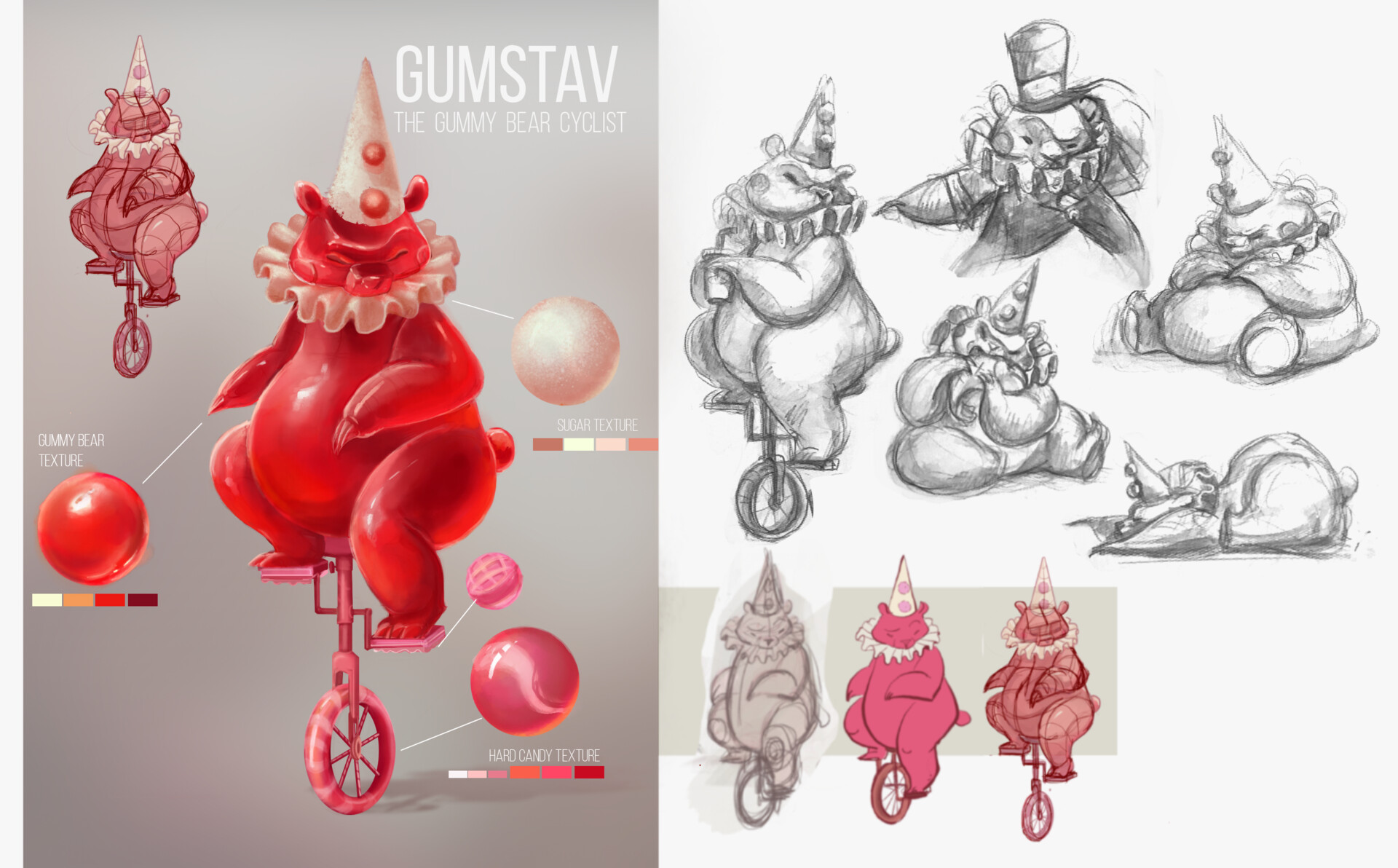 Naomi Iwadare - SUGAR CIRCUS (Visual Development)