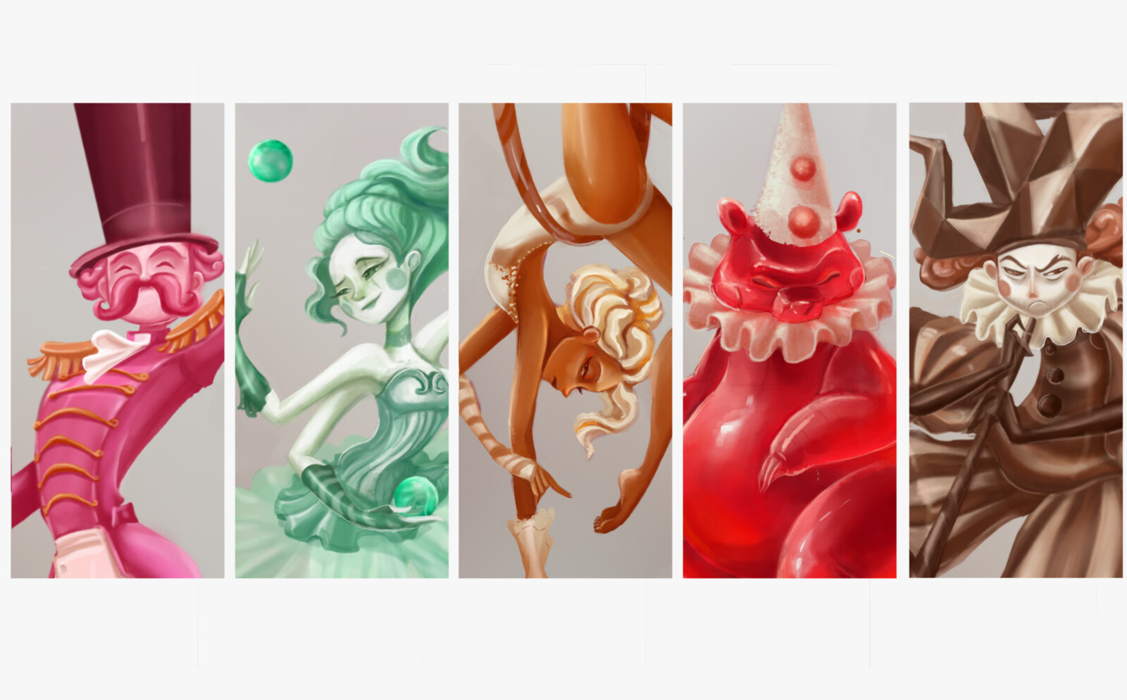 Naomi Iwadare - SUGAR CIRCUS (Visual Development)