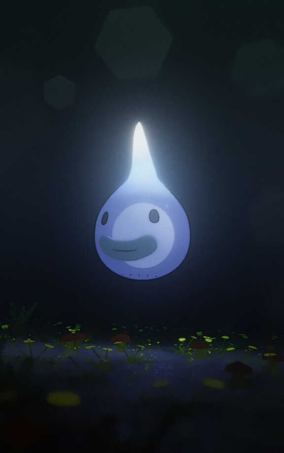 ArtStation - "It's literally Wisp!" - #3Dtober #Inktober2020 Day 2 - Wisp