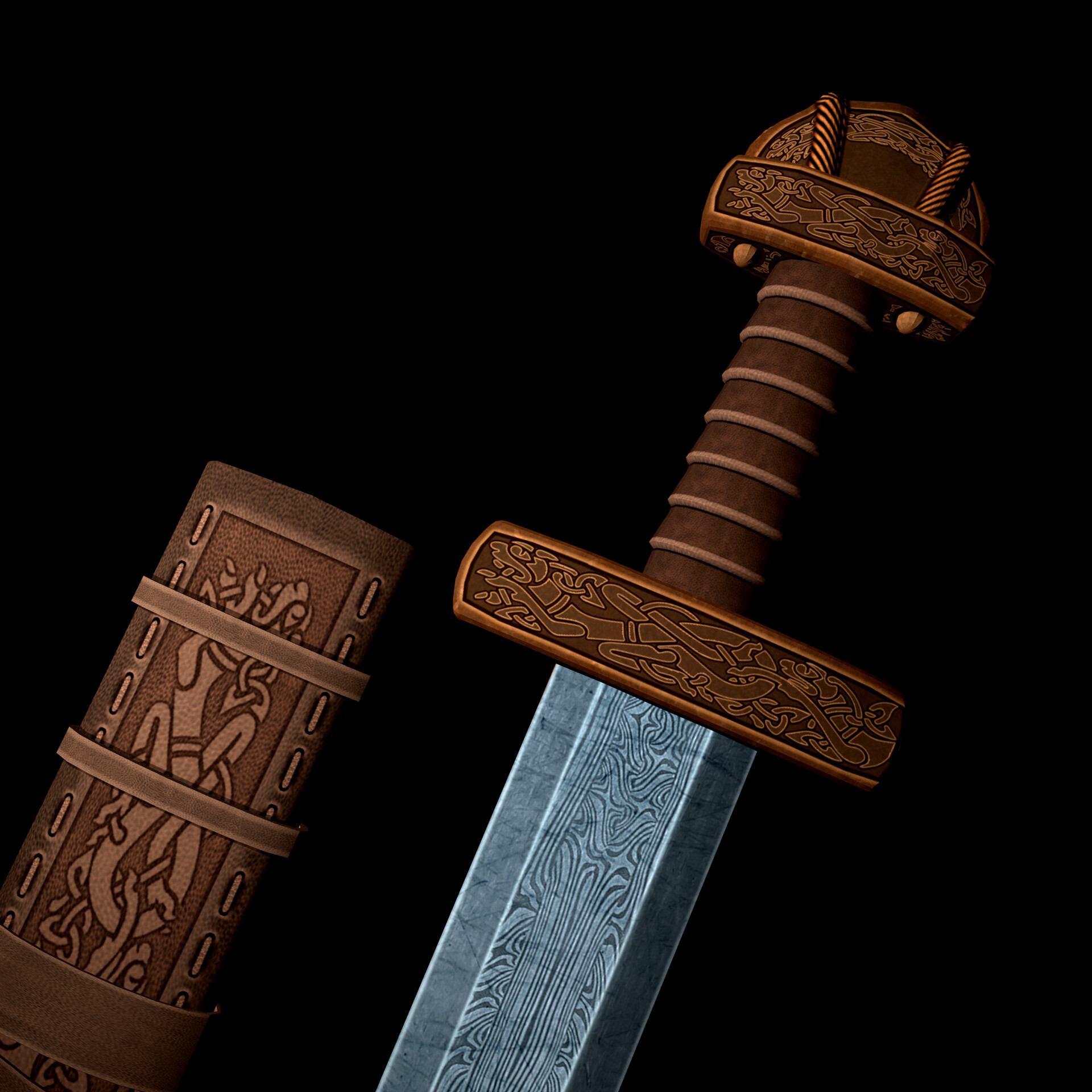ArtStation - Viking sword