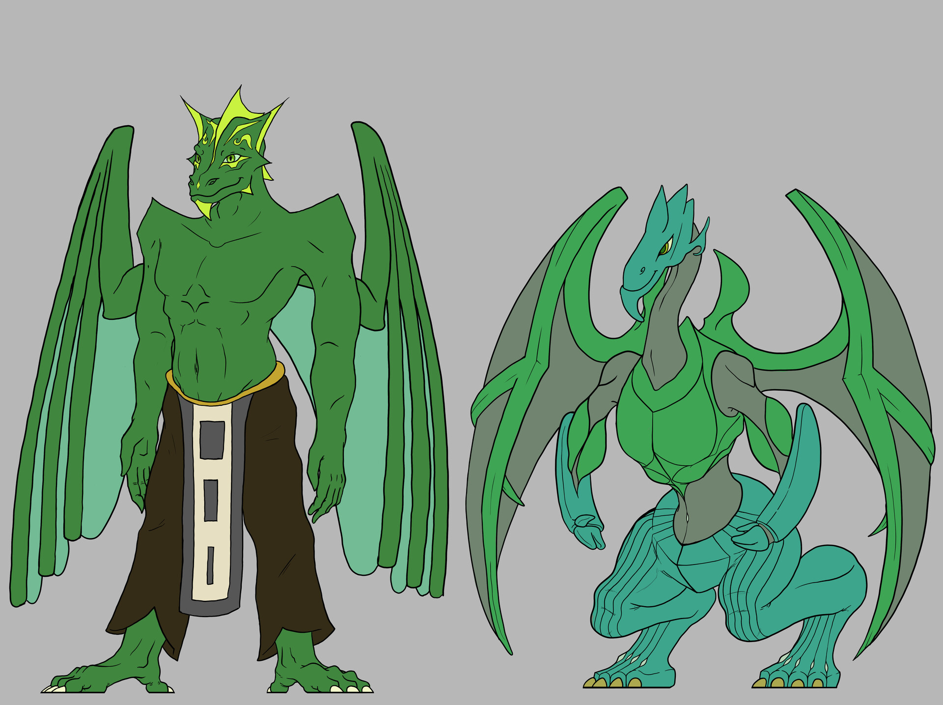 ArtStation - Cartoon dragon