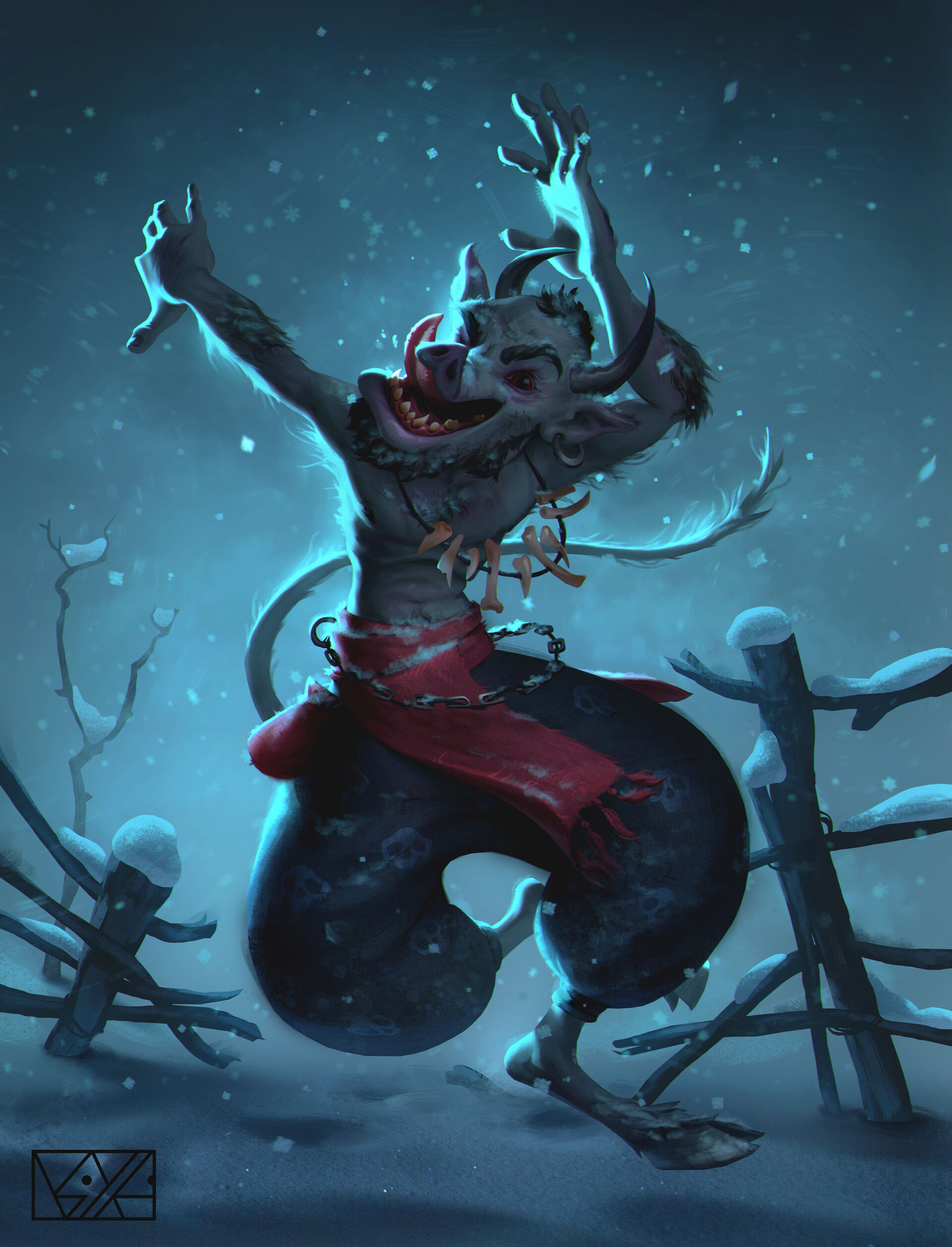 ArtStation - Devil dance