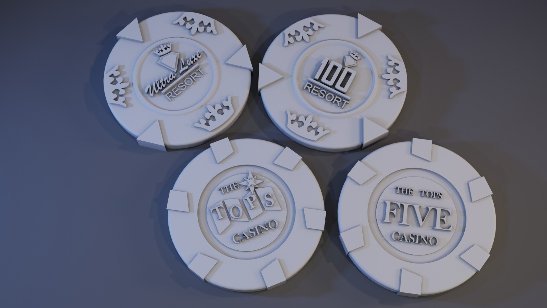 William Brookes-Clancy - Fallout New Vegas Poker Chips