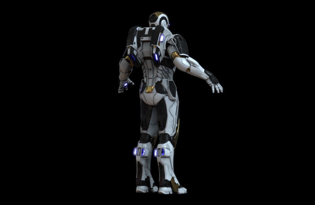 Jackson Omlid - Iron Man Mark 39 Armour (Starboost)