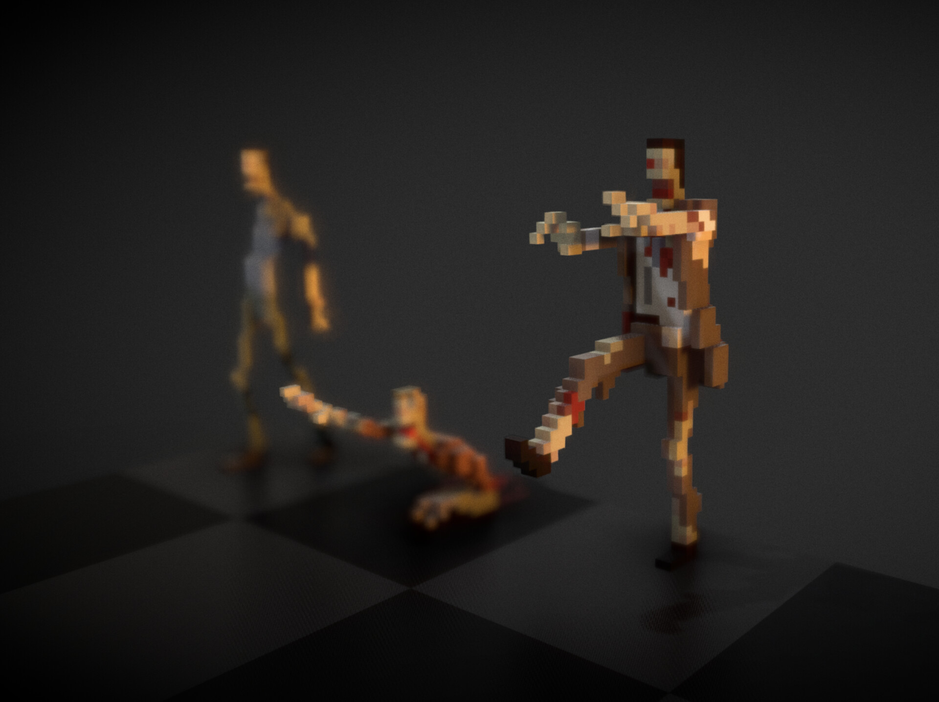 ArtStation - Blocktober 2020 - Day 03 - High-Stepper