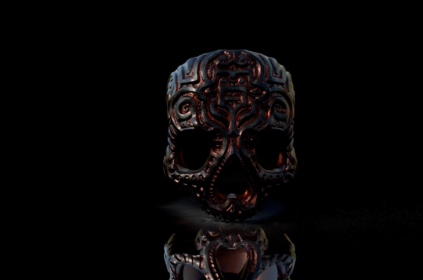 ArtStation - AzSkull Ring
