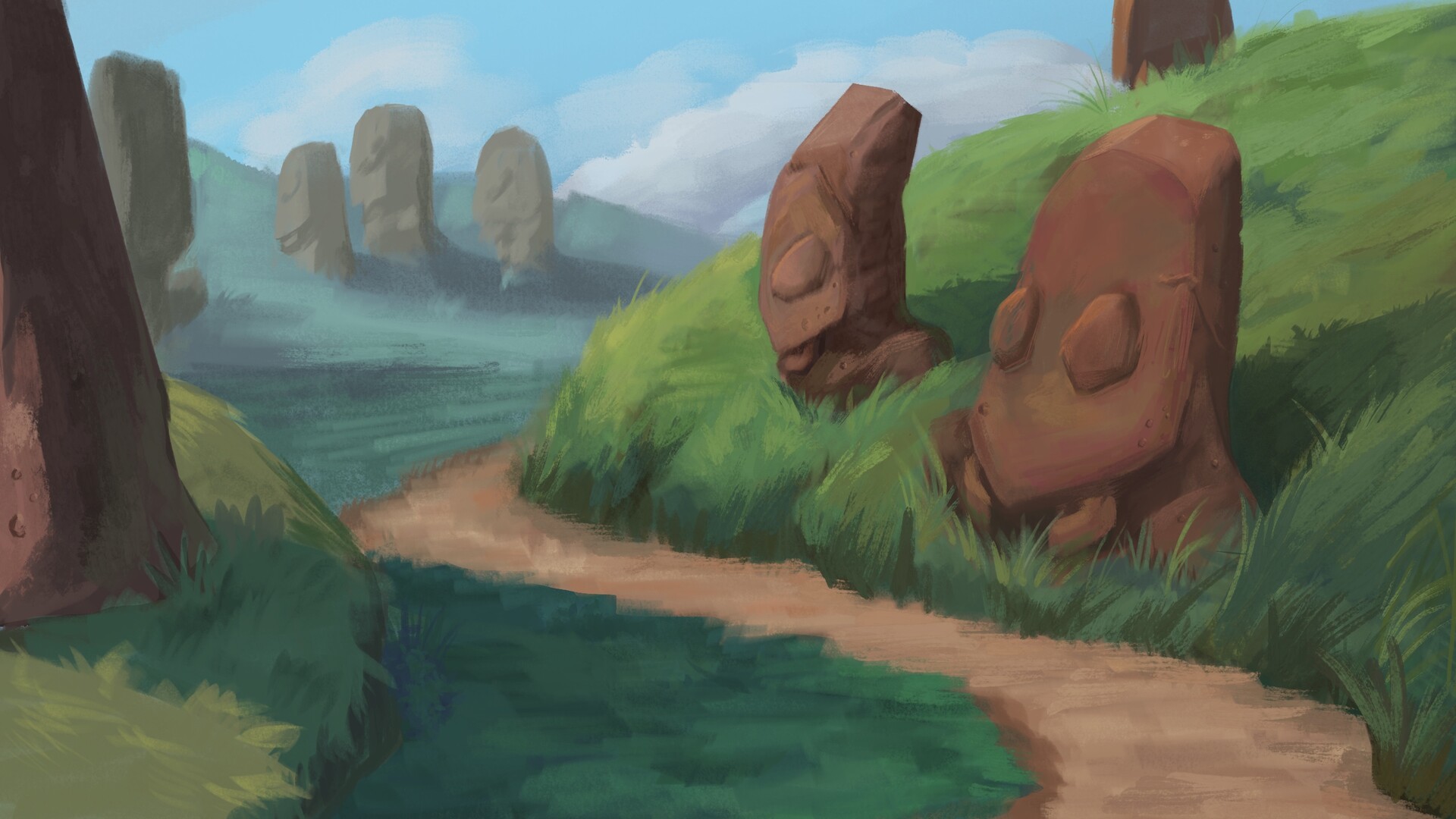 ArtStation - Ant island (Ant Farms Dynasty)