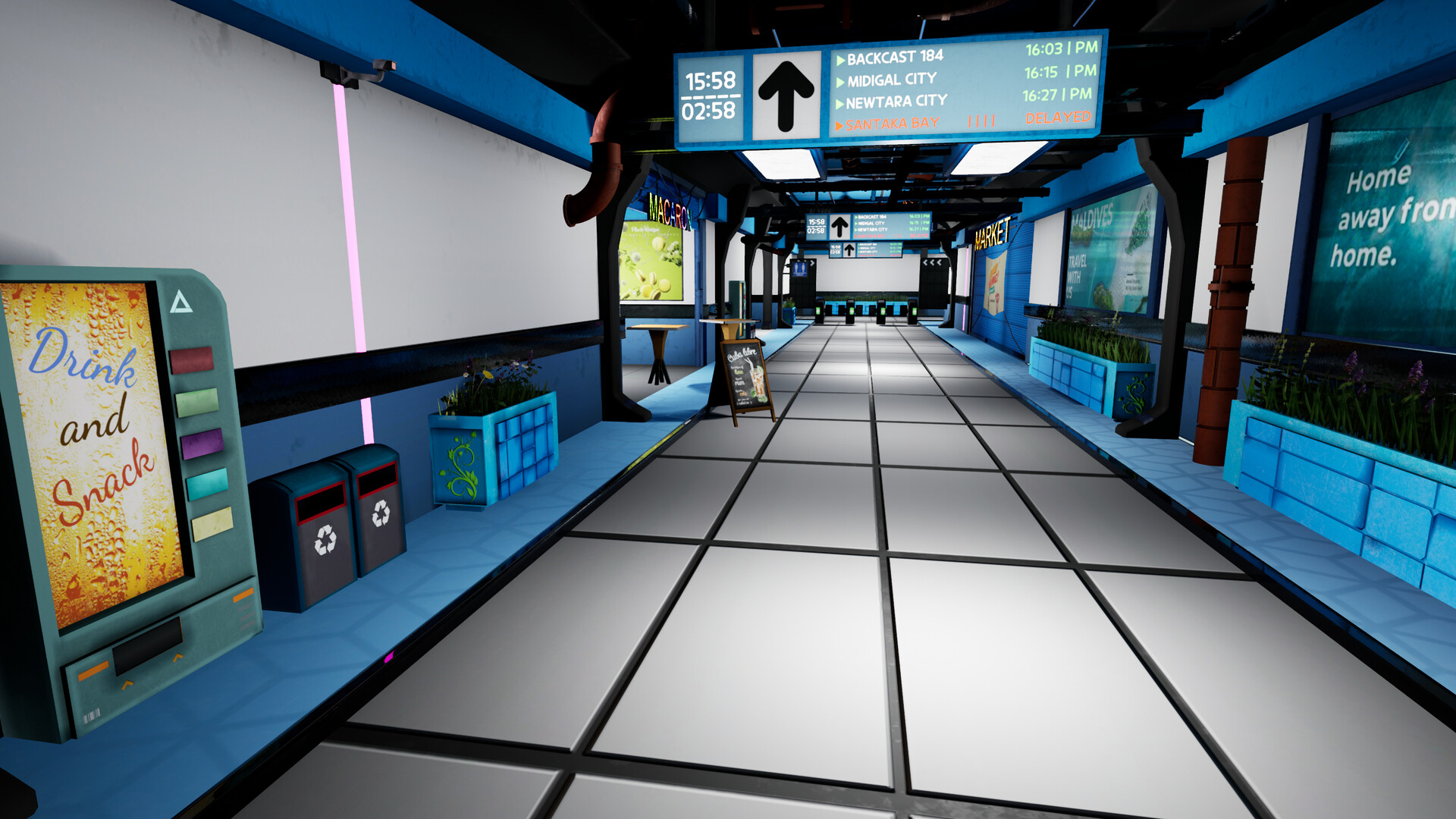 ArtStation - Subway Market