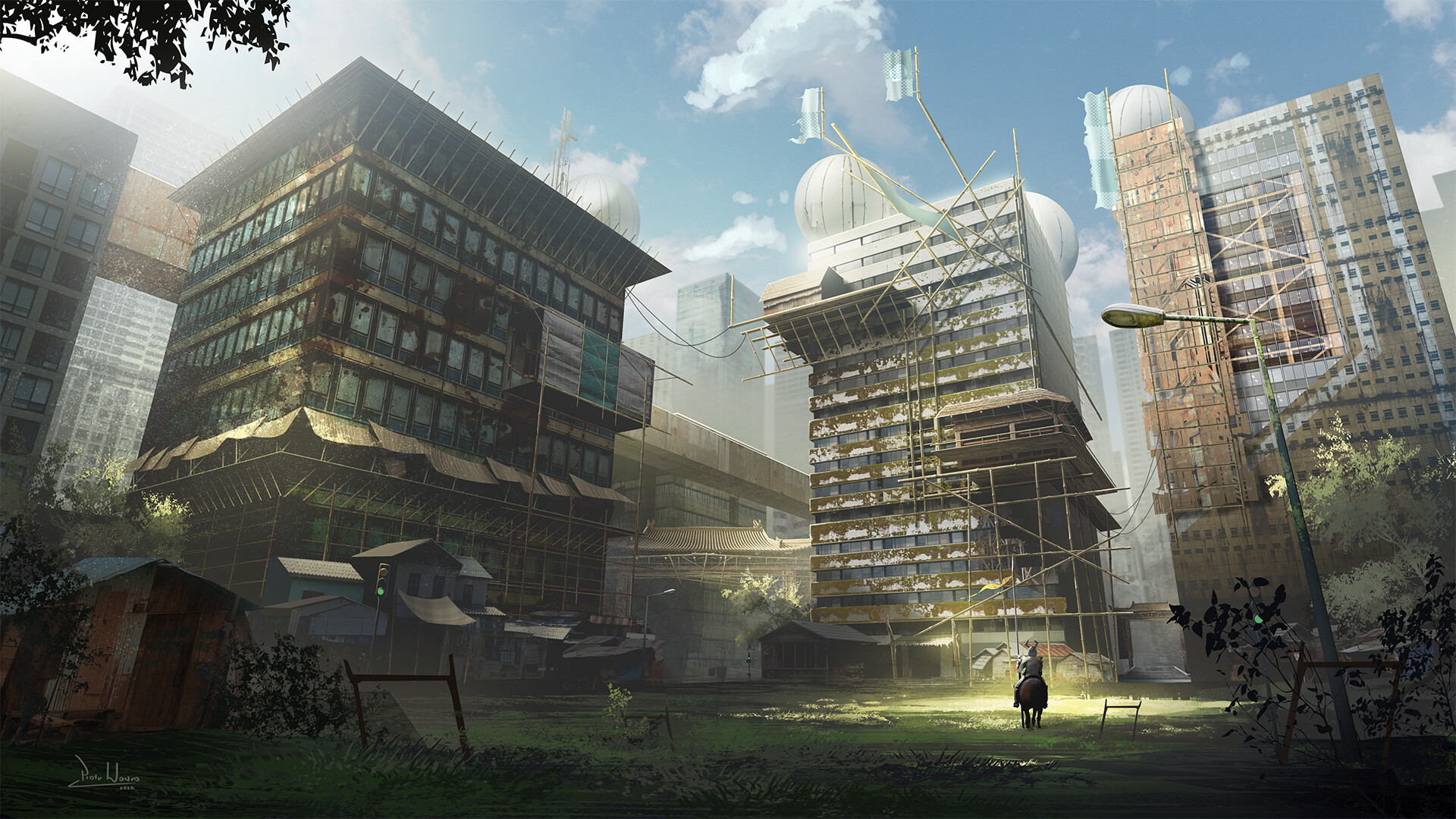 Return to Nature by Piotr Wawro : r/ImaginaryWastelands