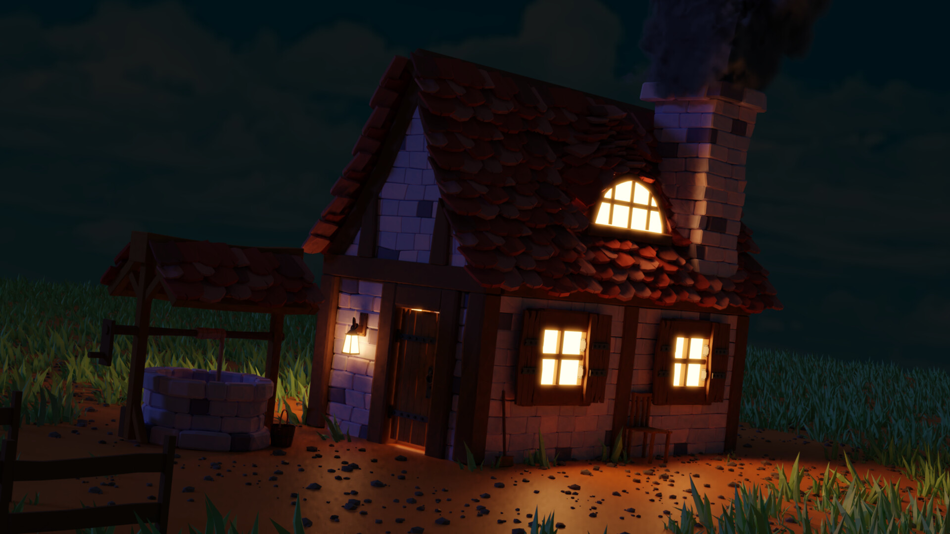 ArtStation - Night House