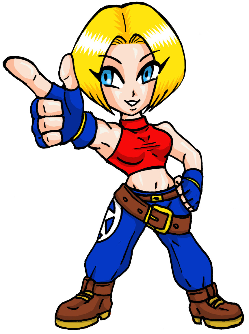 ArtStation - Blue Mary (The King of Fighters)