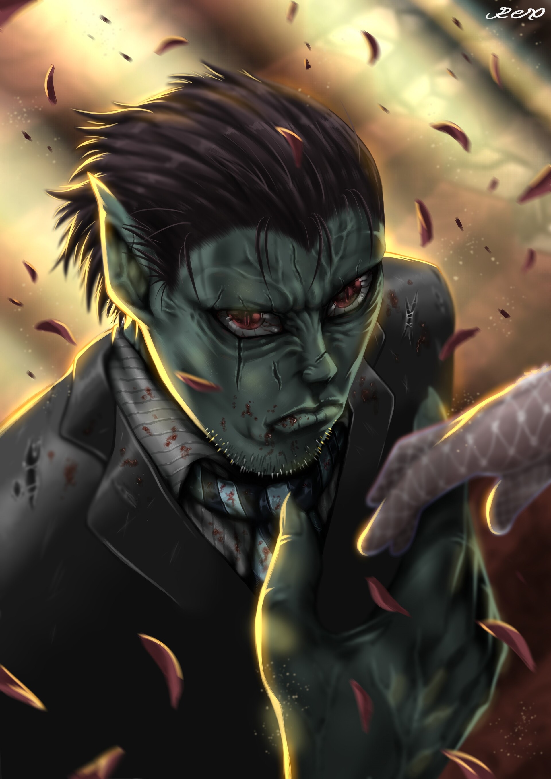 ArtStation - The wedding of vampire