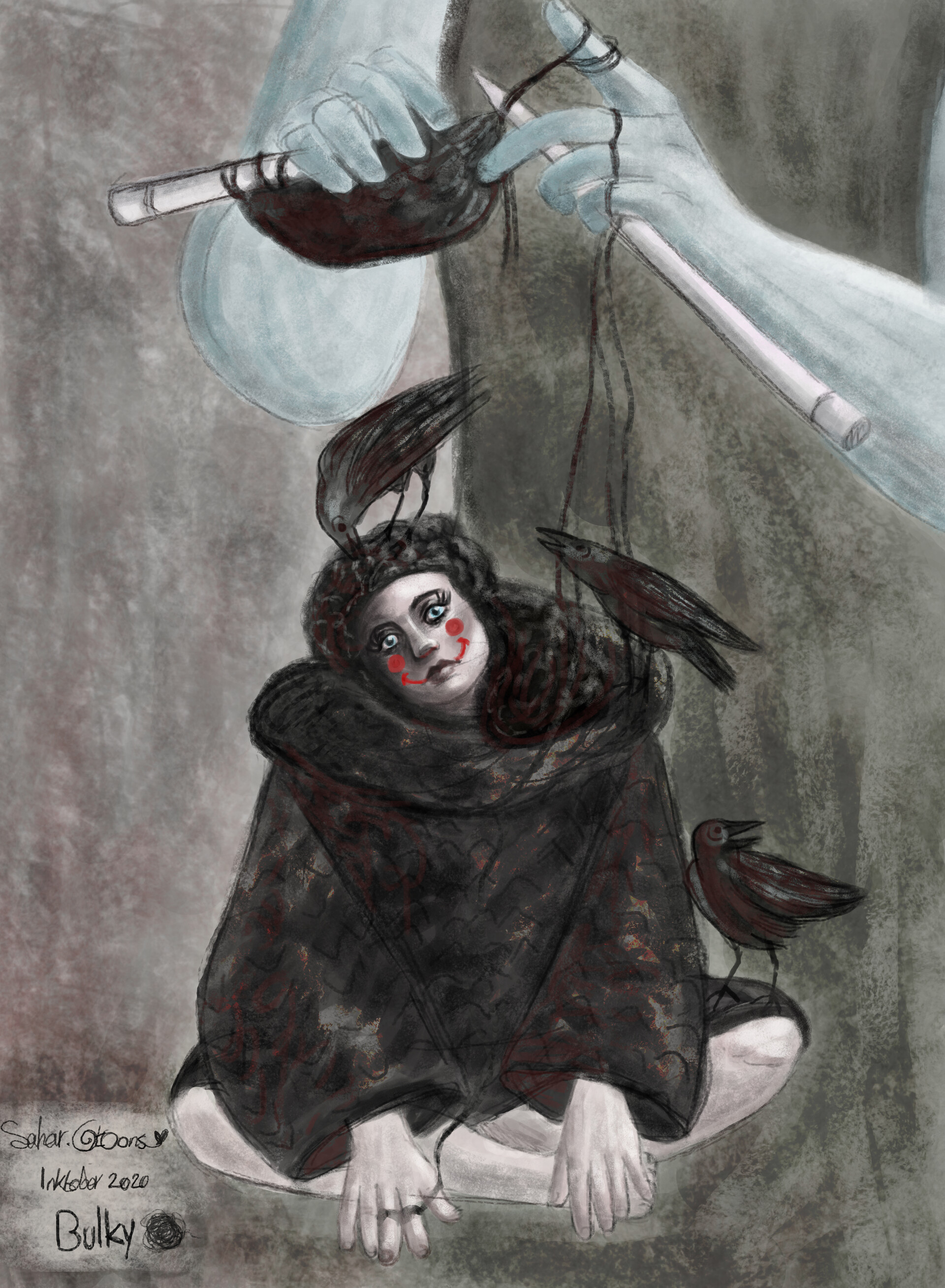 ArtStation - Inktober Day 03_Bulky