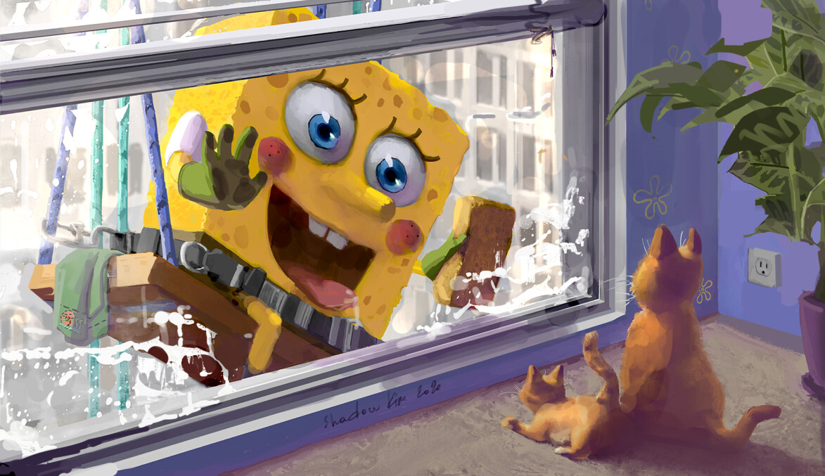 ArtStation - Spongebob challenge 2020