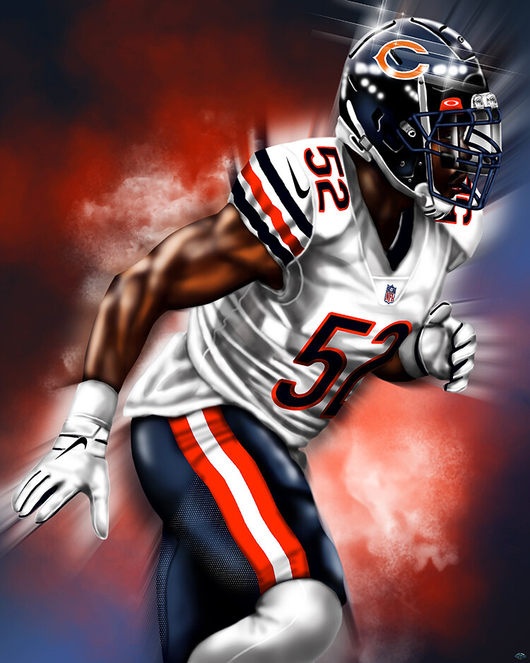 ArtStation - Khalil Mack Painting...