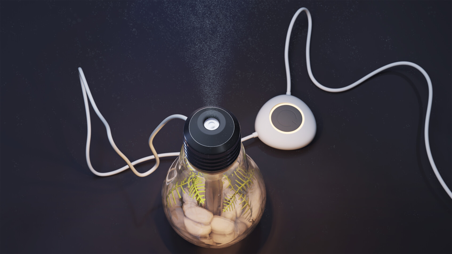 ArtStation - Humidifier: High Poly & Wireframe