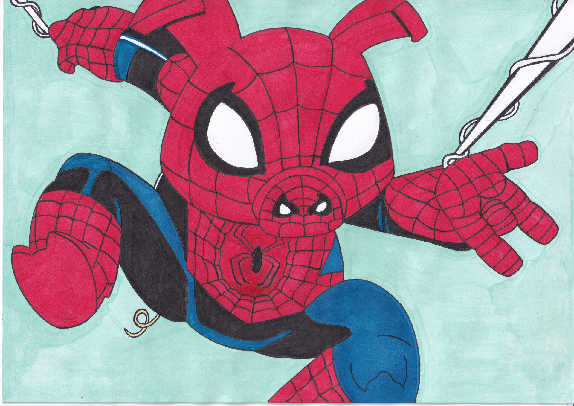 ThatComicBookArtist - Spider-Pig (Into The Spider-Verse)