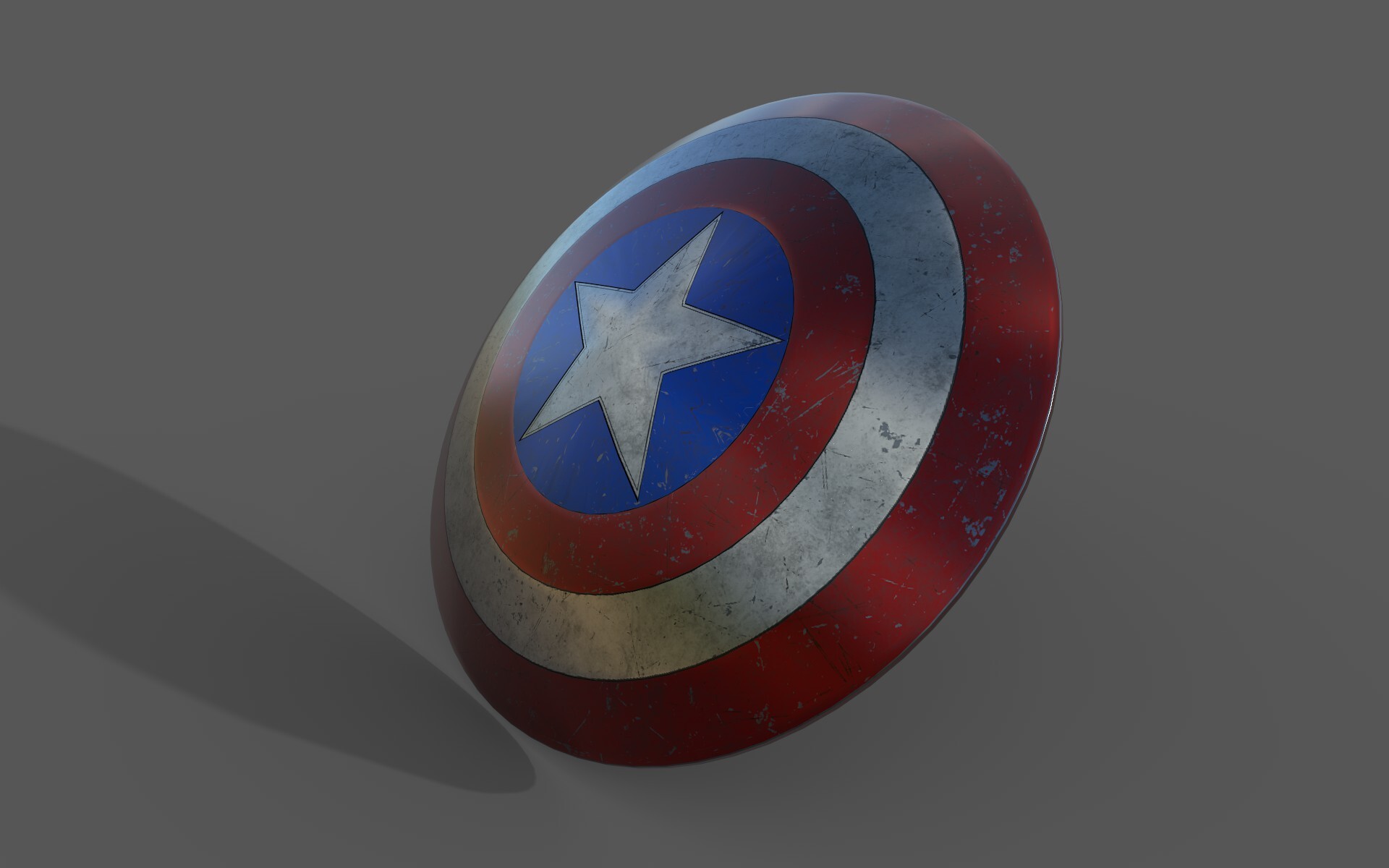 ArtStation - Captain America Shield