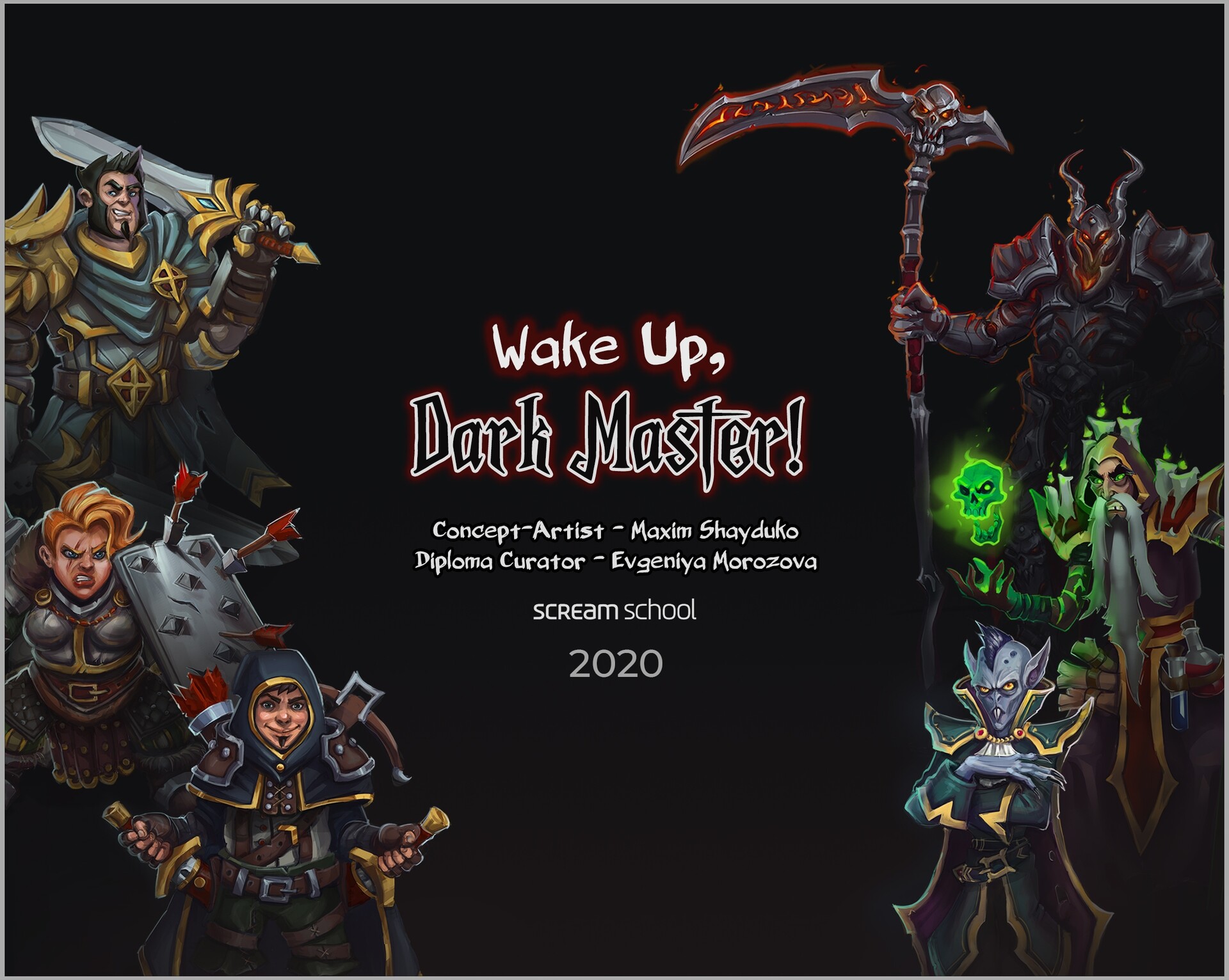 ArtStation - Wake Up, Dark Master!