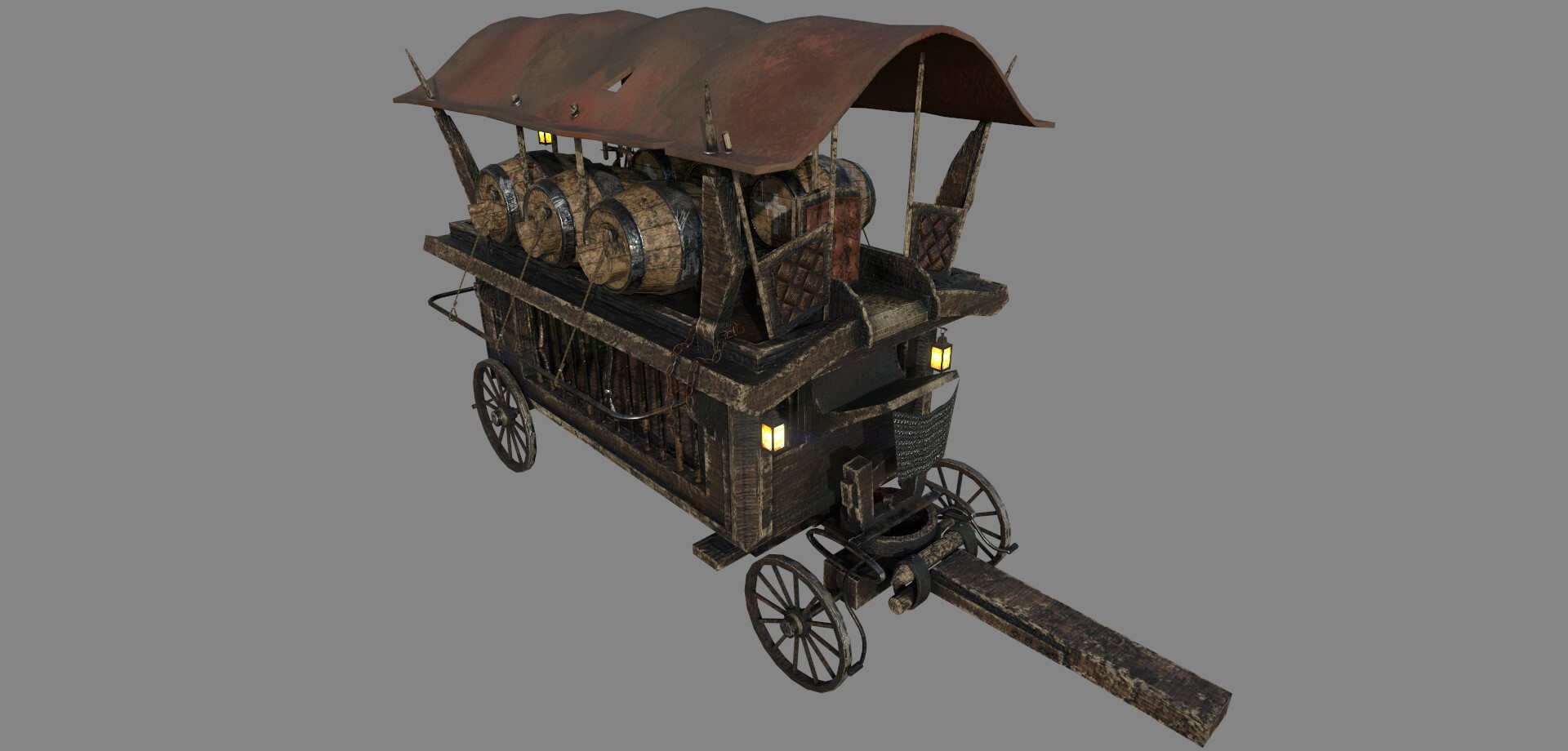 ArtStation - Witch hunters carriage