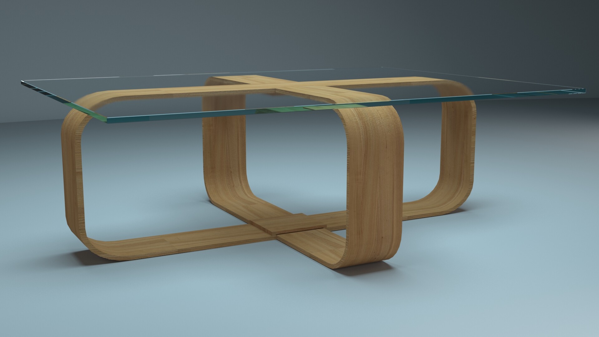 ArtStation - Modern Glass Table