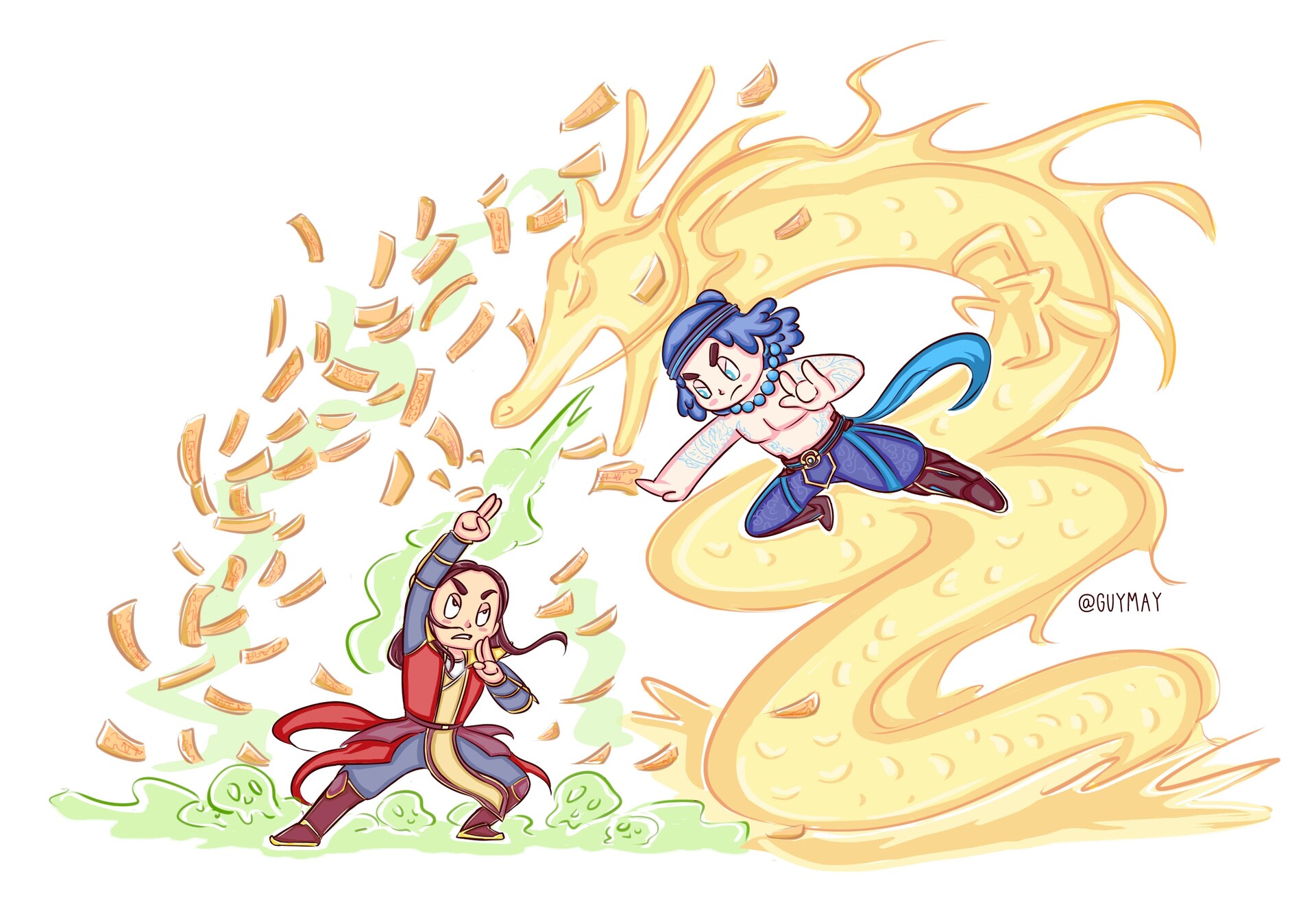 how to draw fire god liu kang