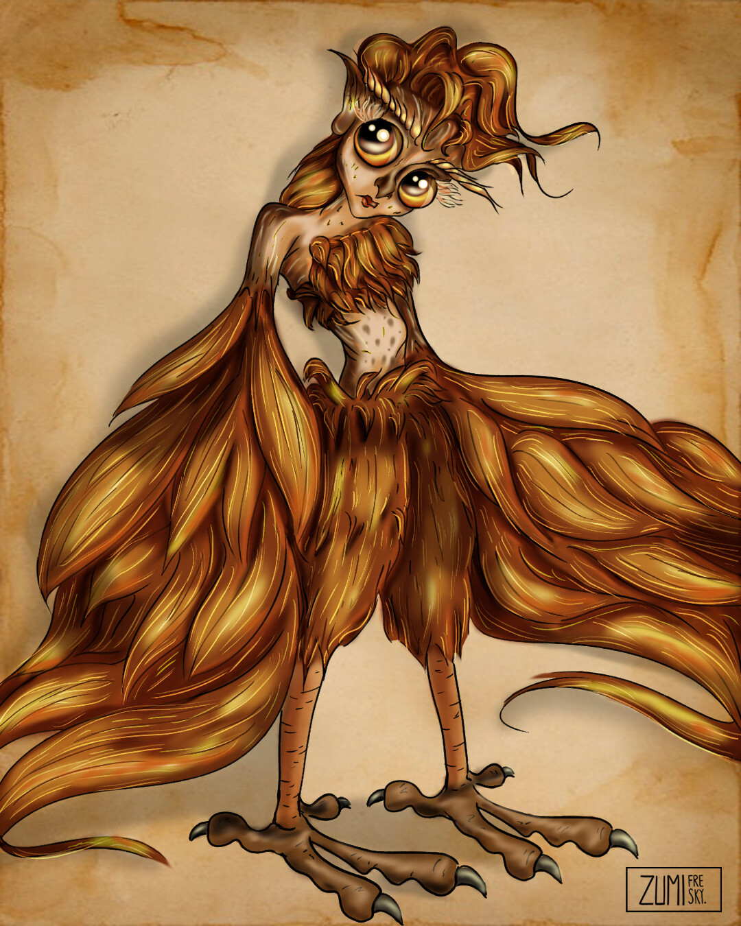 ArtStation - Humanoid owl