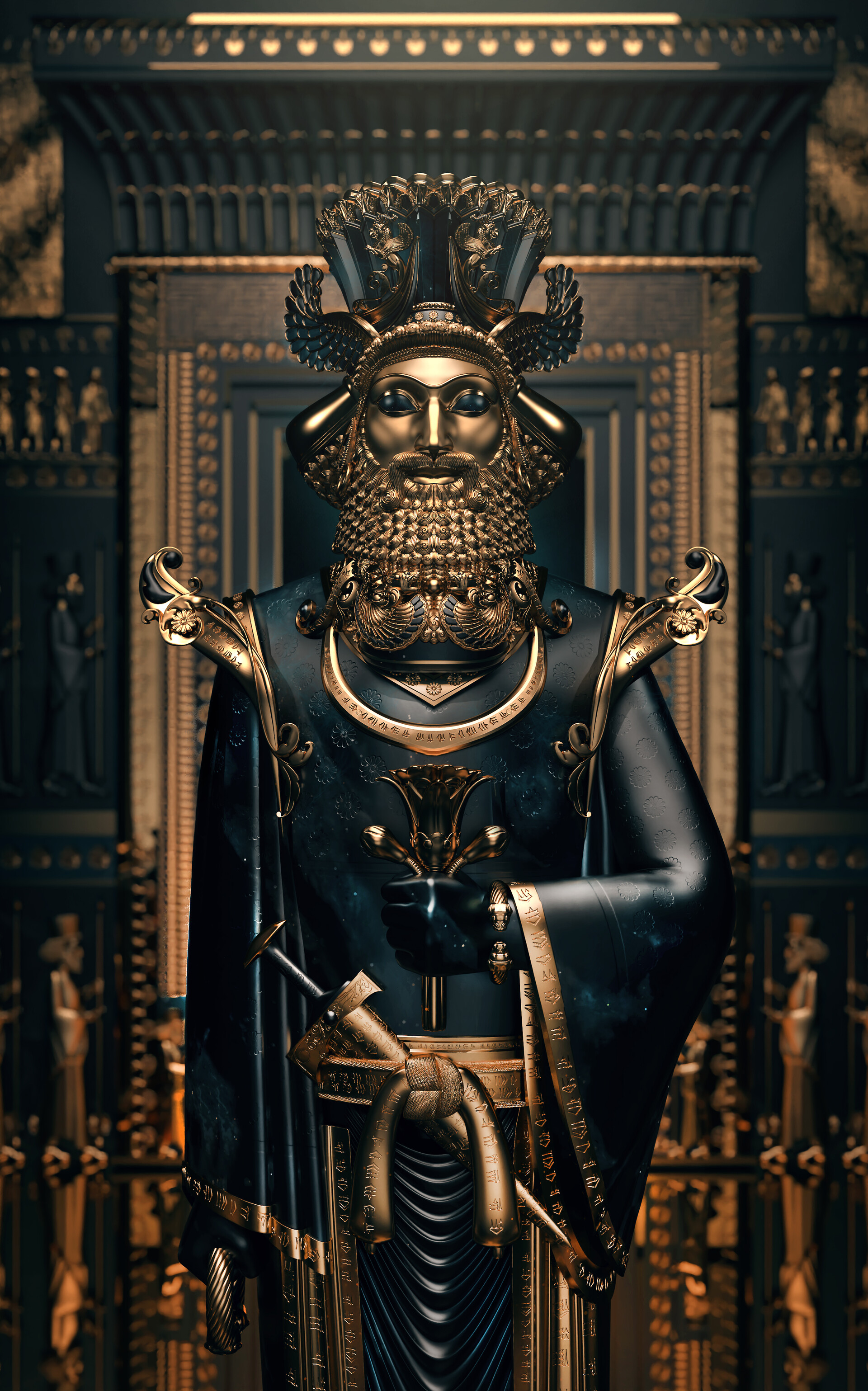 ArtStation - "Great Kings Of Old"