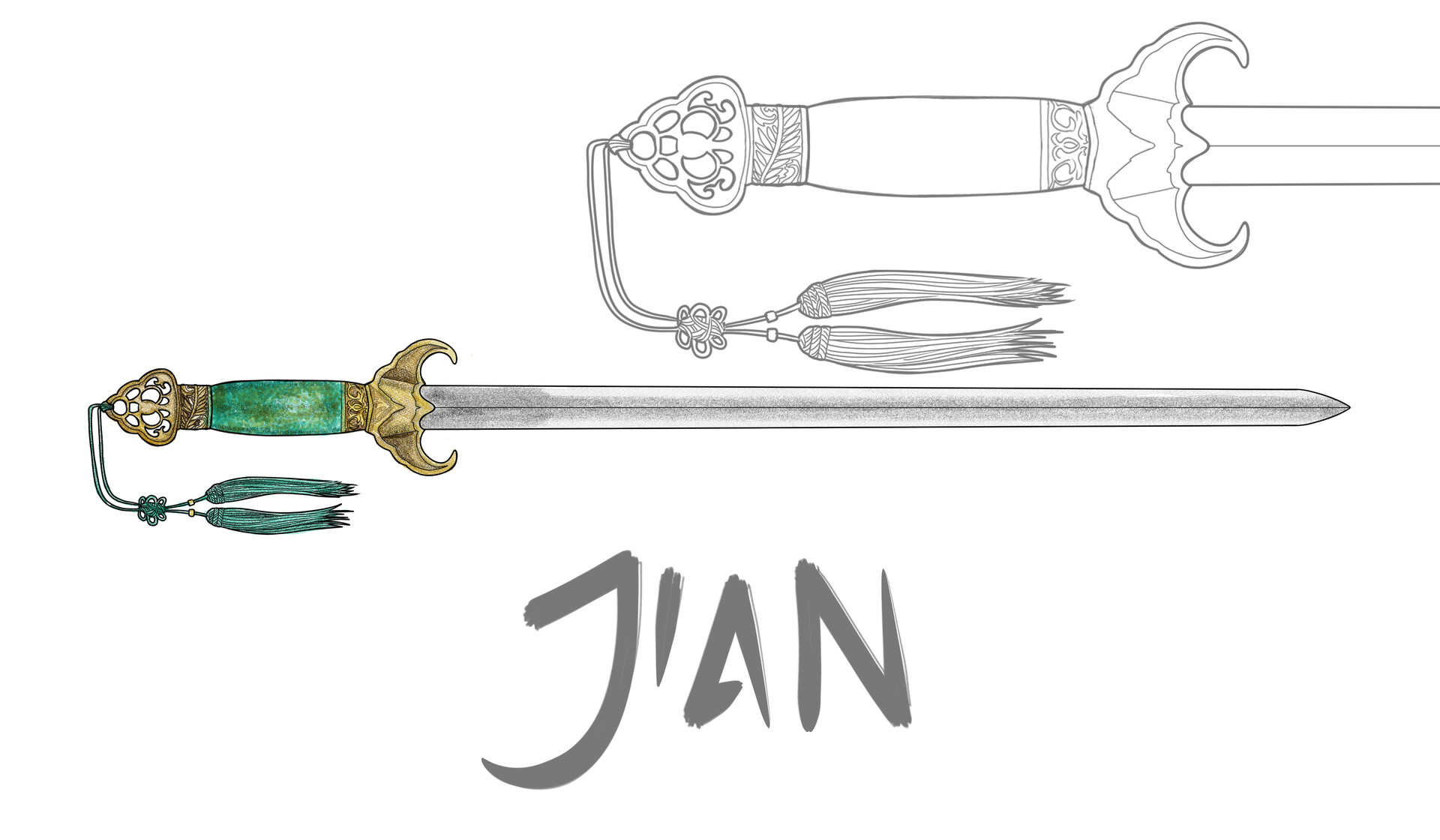 Clara Dies Valls - Sword designs