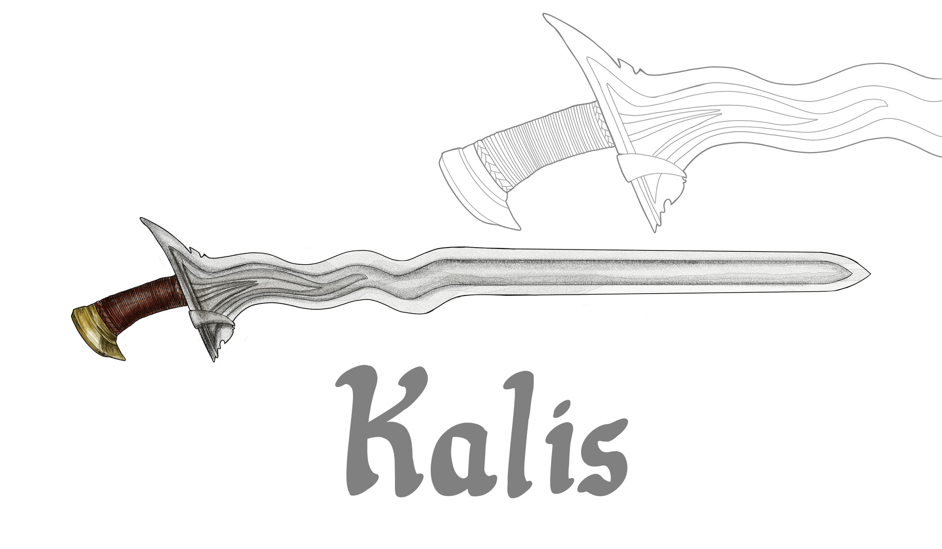 Clara Dies Valls - Sword designs