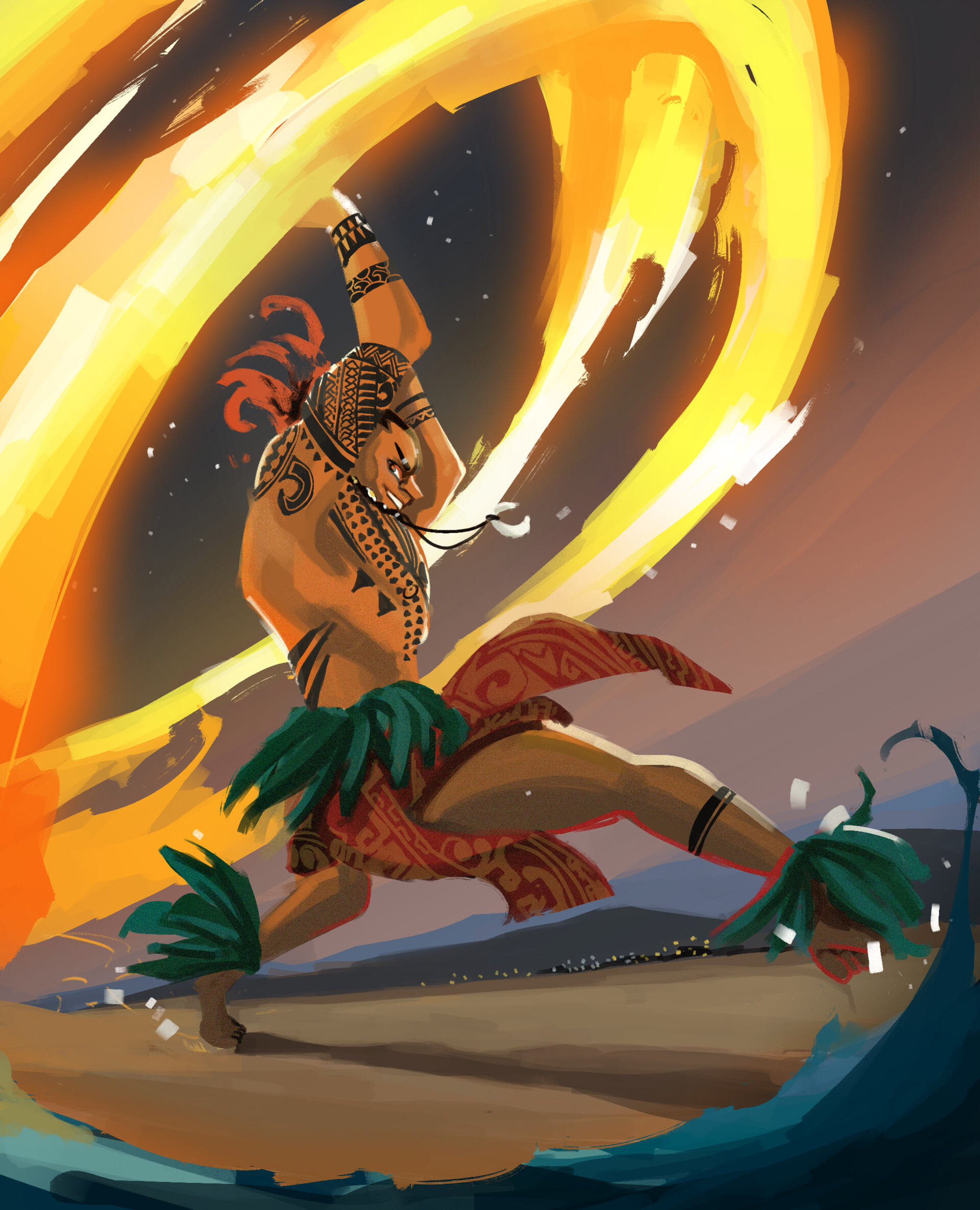ArtStation - Fire Dancer